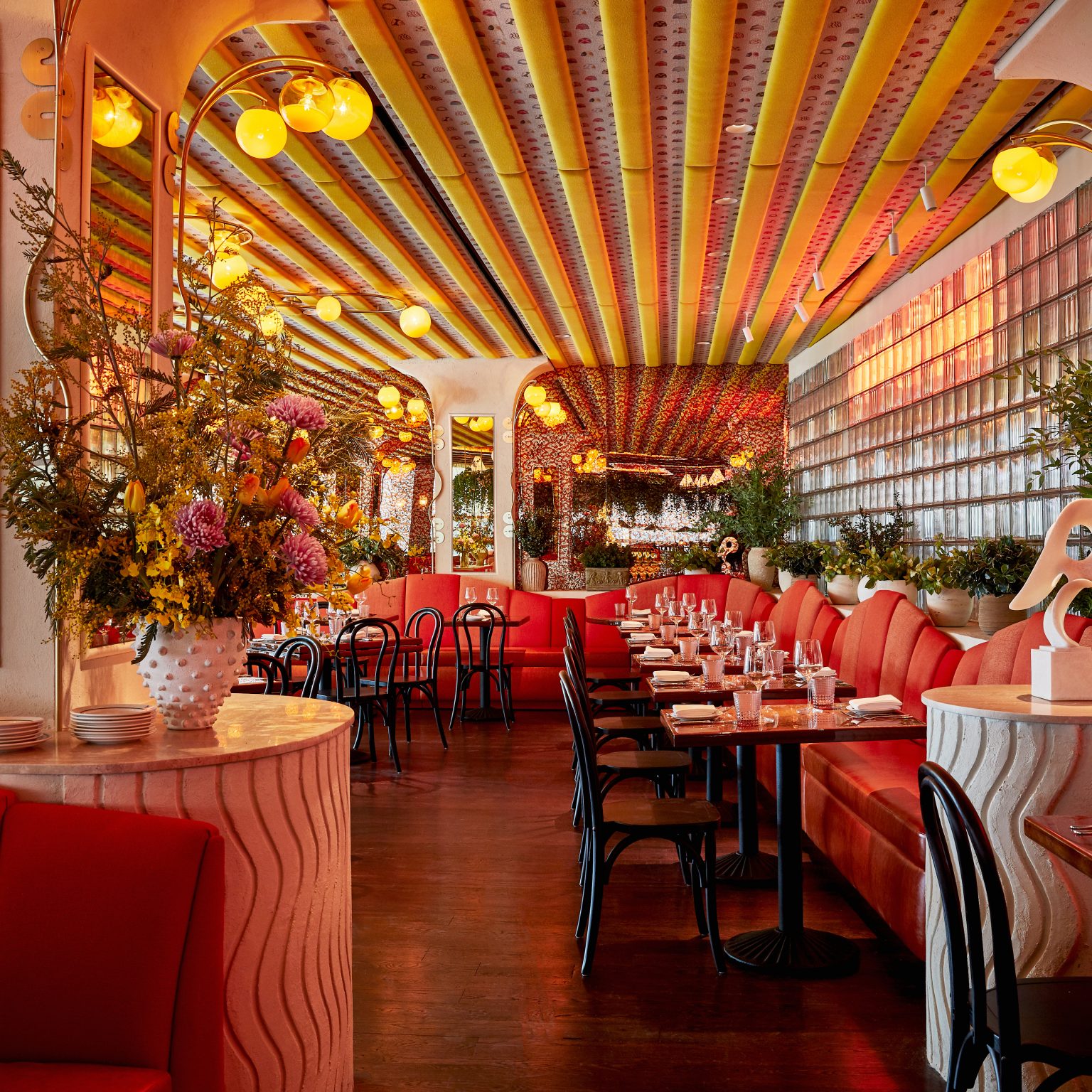 Michael Groth Uses Natural And Recycled Materials Inside Donna Restaurant