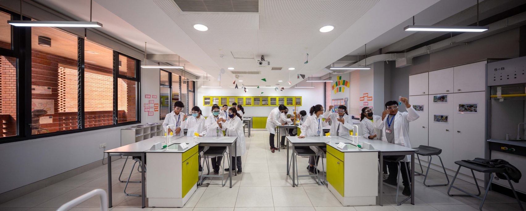 Aga Khan Academy Dhaka wraps around courtyards in Bangladesh