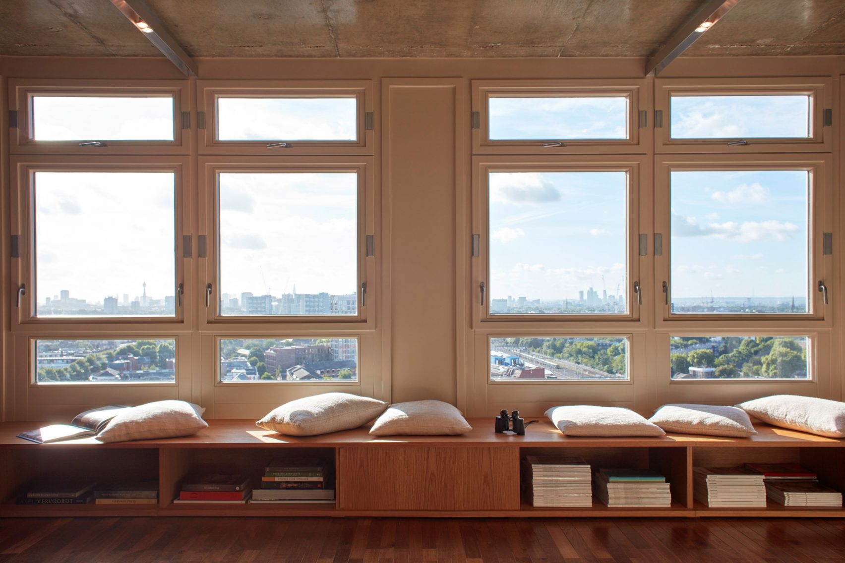 Trellick Tower Apartment Revamped To Resemble Cool Concrete Loft