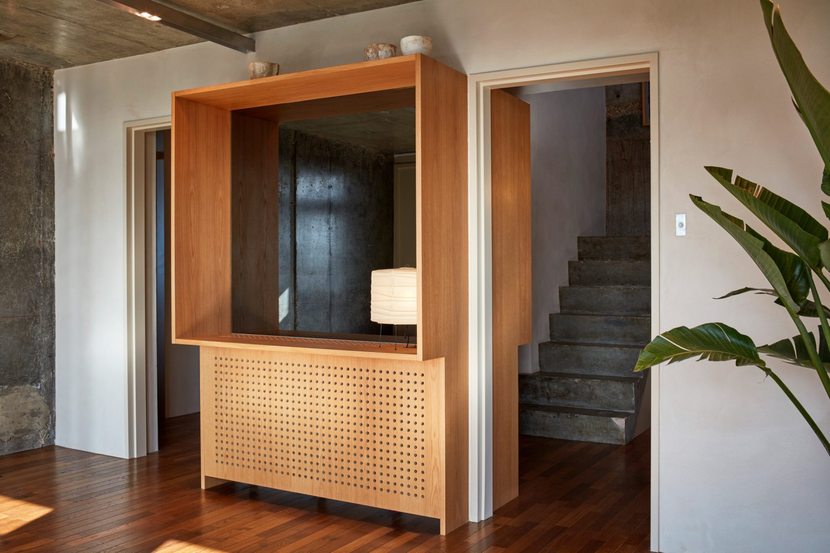 Trellick Tower Apartment Revamped To Resemble Cool Concrete Loft