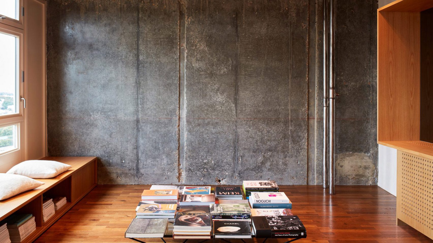 Trellick Tower Apartment Revamped To Resemble Cool Concrete Loft