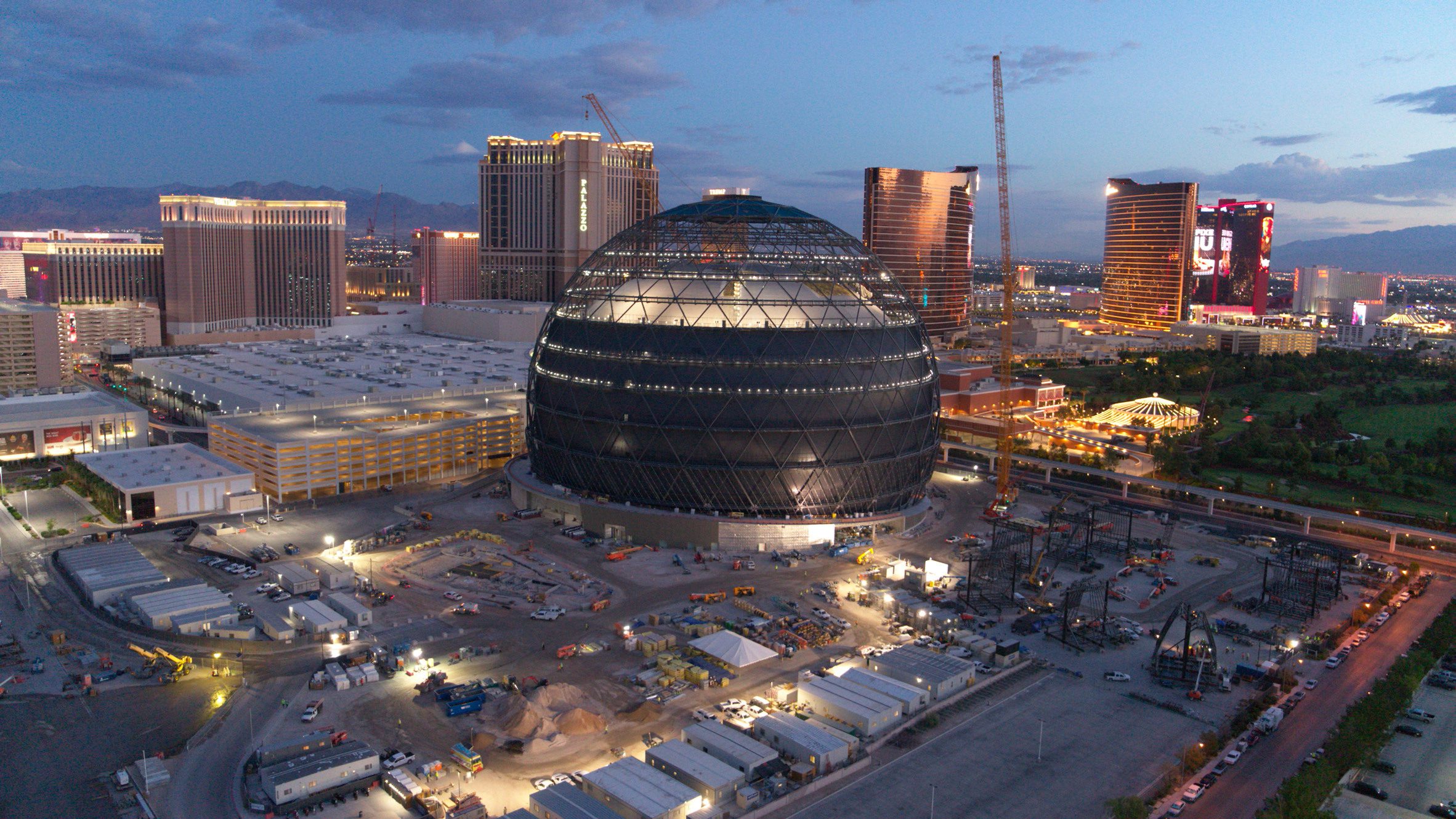 MSG Sphere In Las Vegas Covered In Swirling Lava Visuals Ahead Of MSG Sphere In Las Vegas Covered In Swirling Lava Visuals Ahead Of