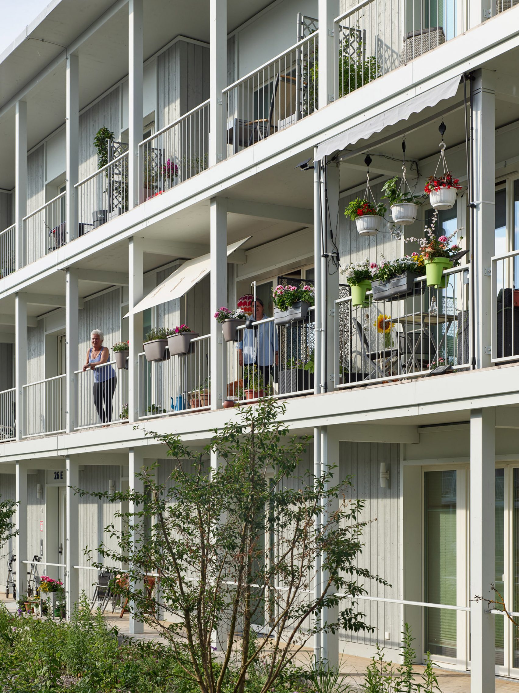 Dorschner Kahl arranges multi-generational housing around shared garden