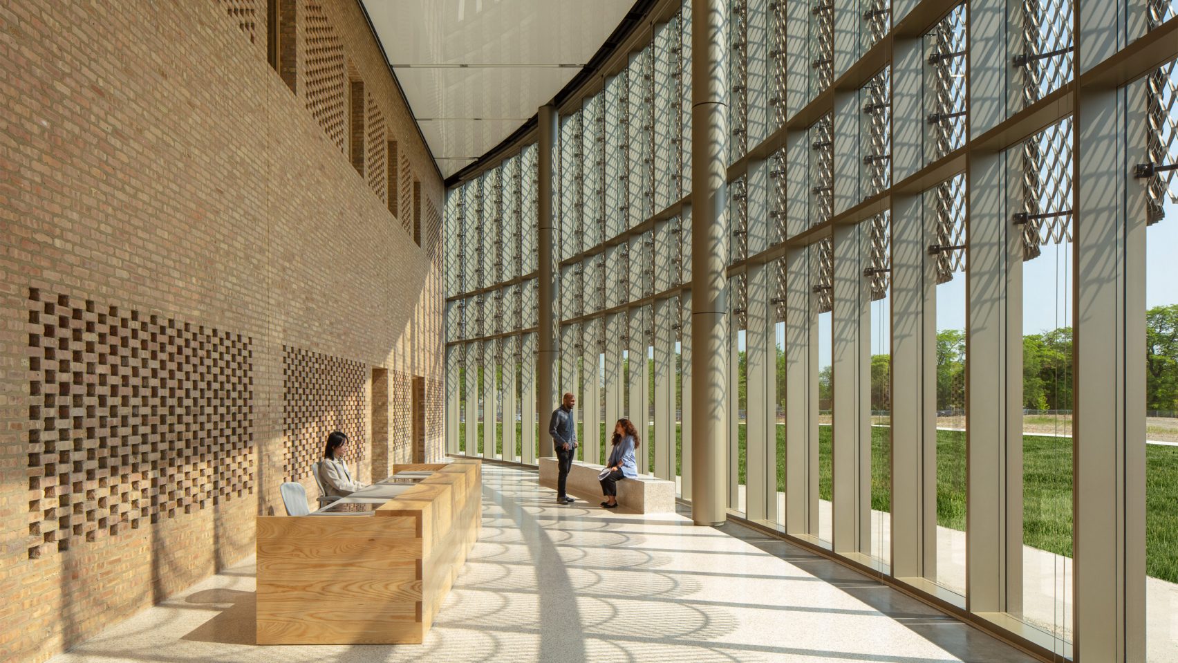 John Ronan Creates Circular Brick Building For Chicago Park District