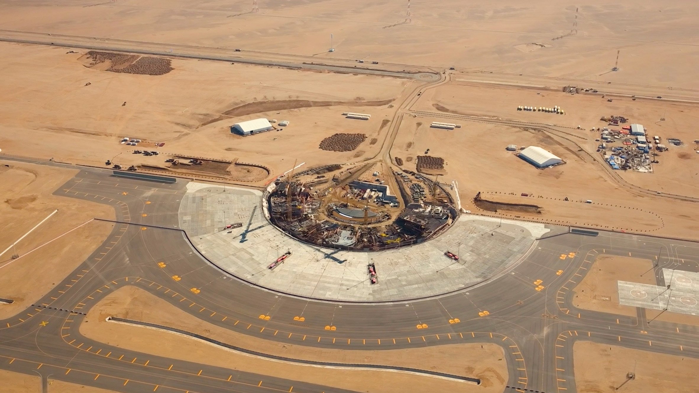 Drone video reveals construction progress on Red Sea International Airport