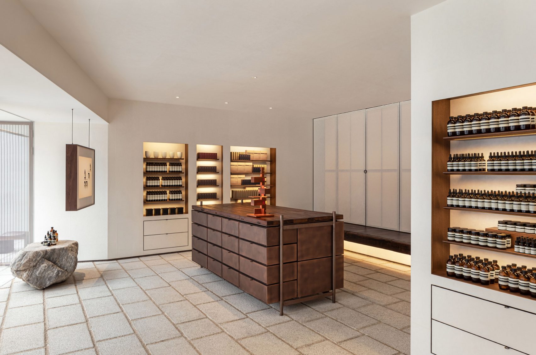 Traditional Korean Pavilions Inform Open Sided Aesop Store In Seoul