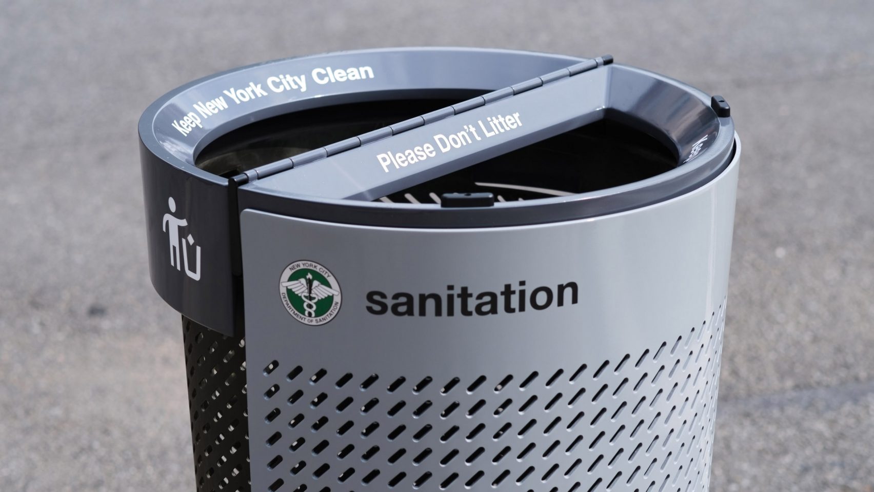 Modular waste bins by Group Project distributed across New York City