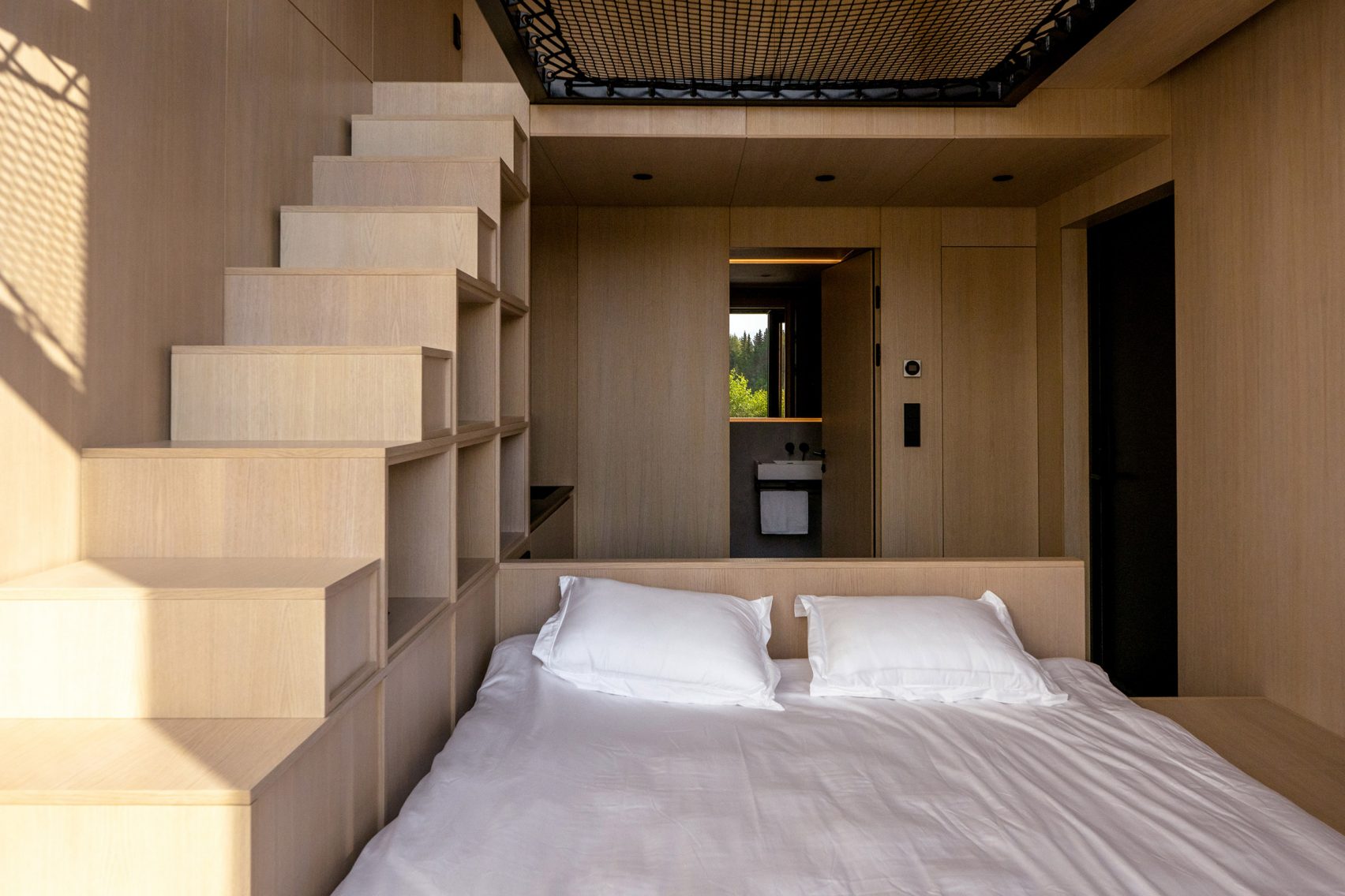 Arsenit Nestles One Legged Treehouse In Estonian Pine Forest