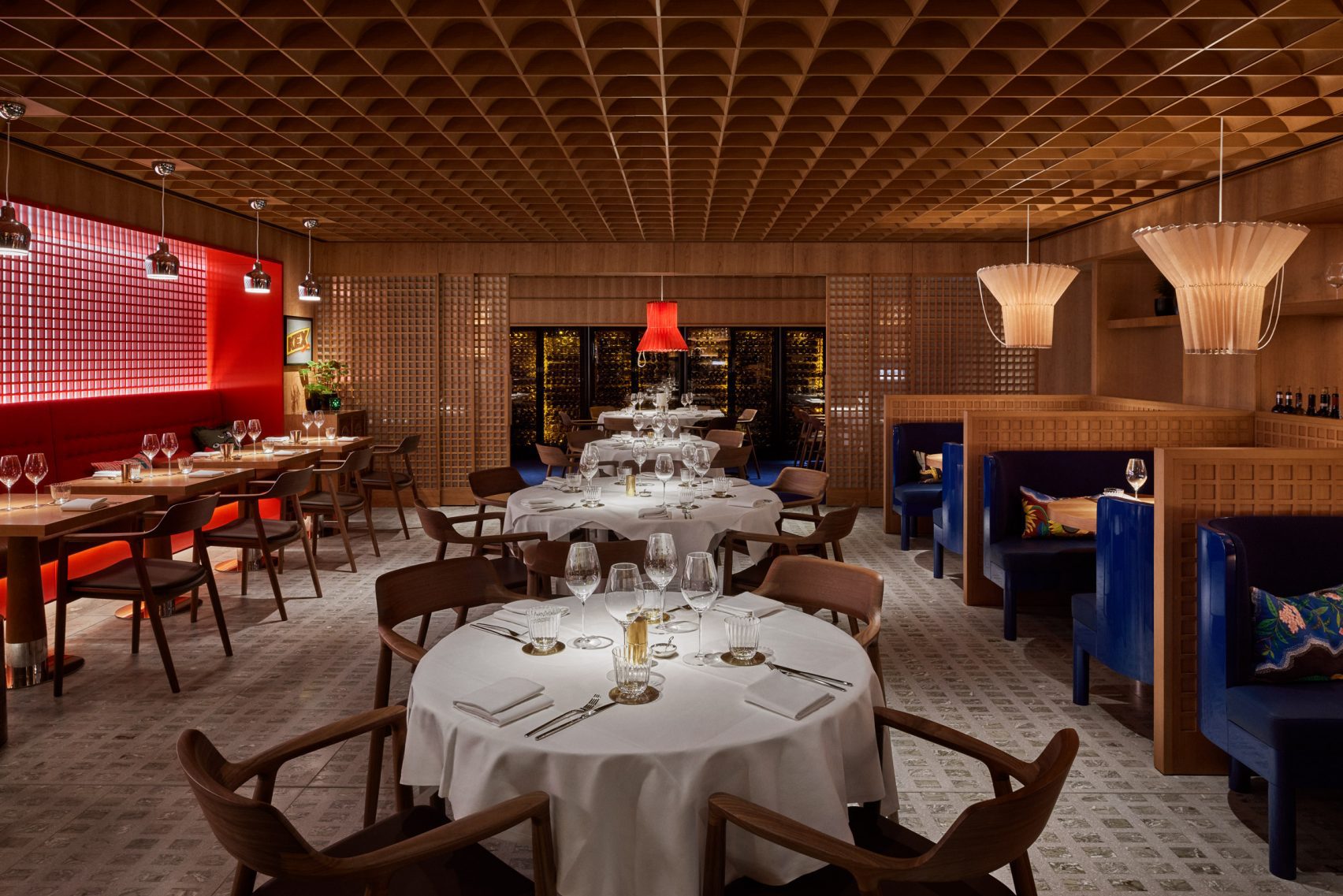 Wooden elements "take centre stage" in Studio Frantzén restaurant ...
