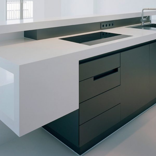 Berlin Apartments Equipped With Corian Solid Surface Range