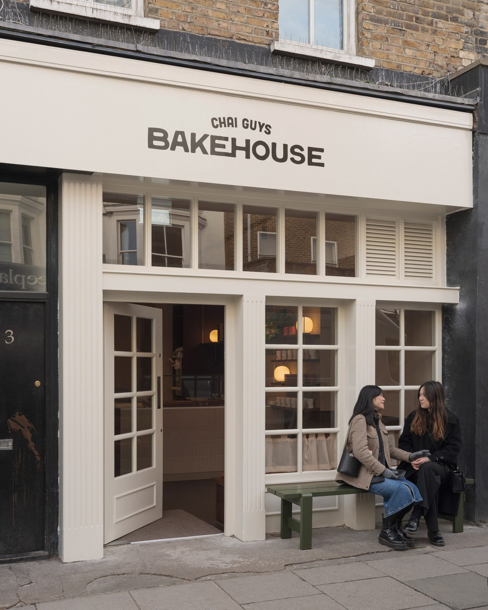 Chai Guys Portobello cafe interior evokes "the colour of spices"