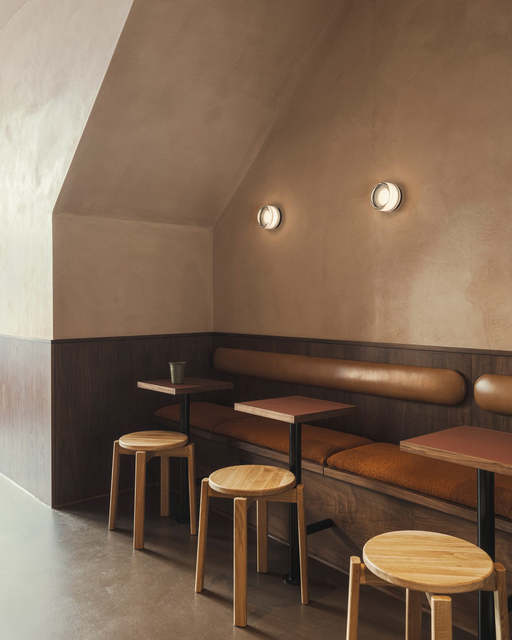 Chai Guys Portobello cafe interior evokes "the colour of spices"