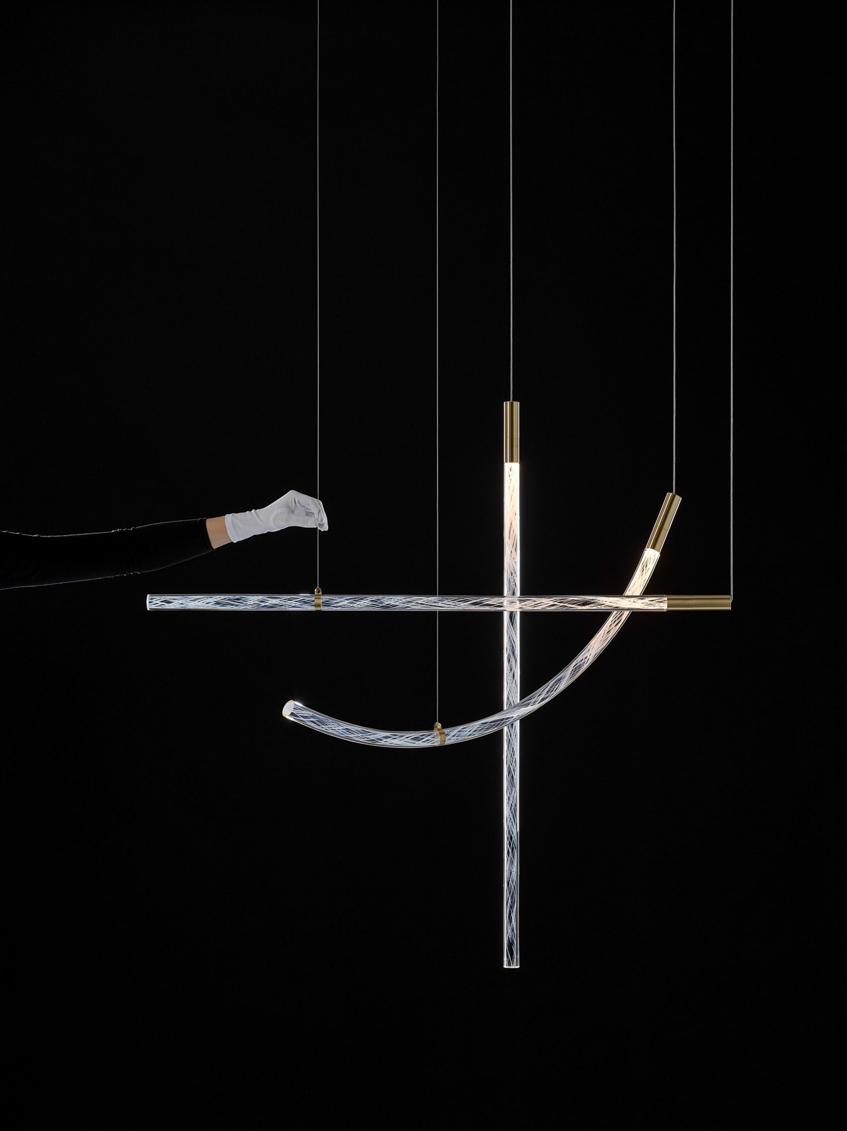 Bomma brings "magical texture" to Flare light using traditional glass craft
