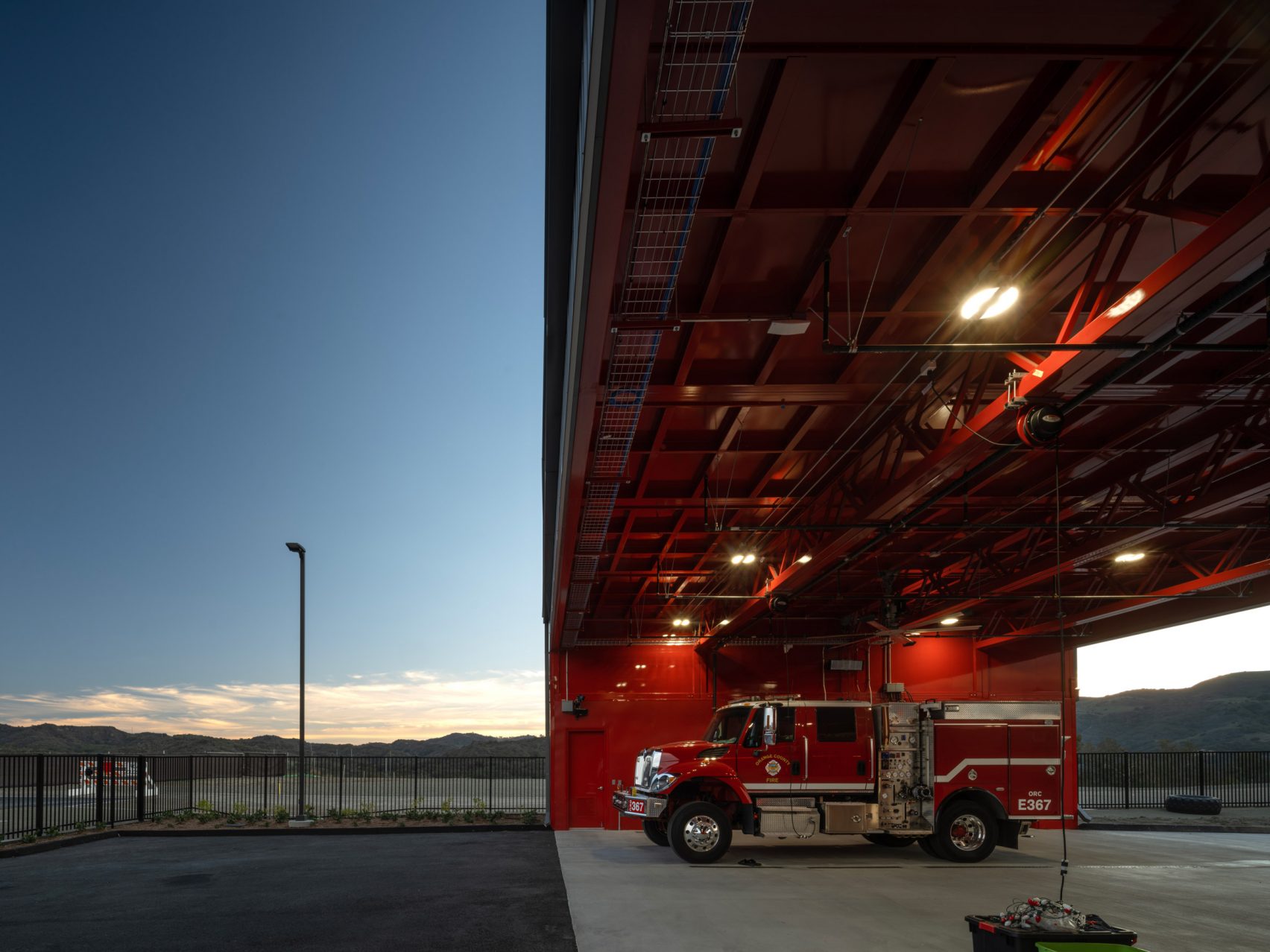 White Star Cal Fire Station