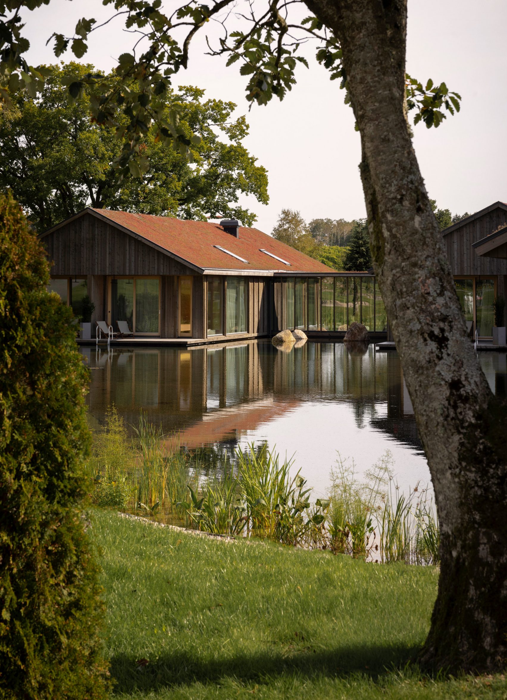 Norm Architects references Japanese temples for Sjöparken retreat