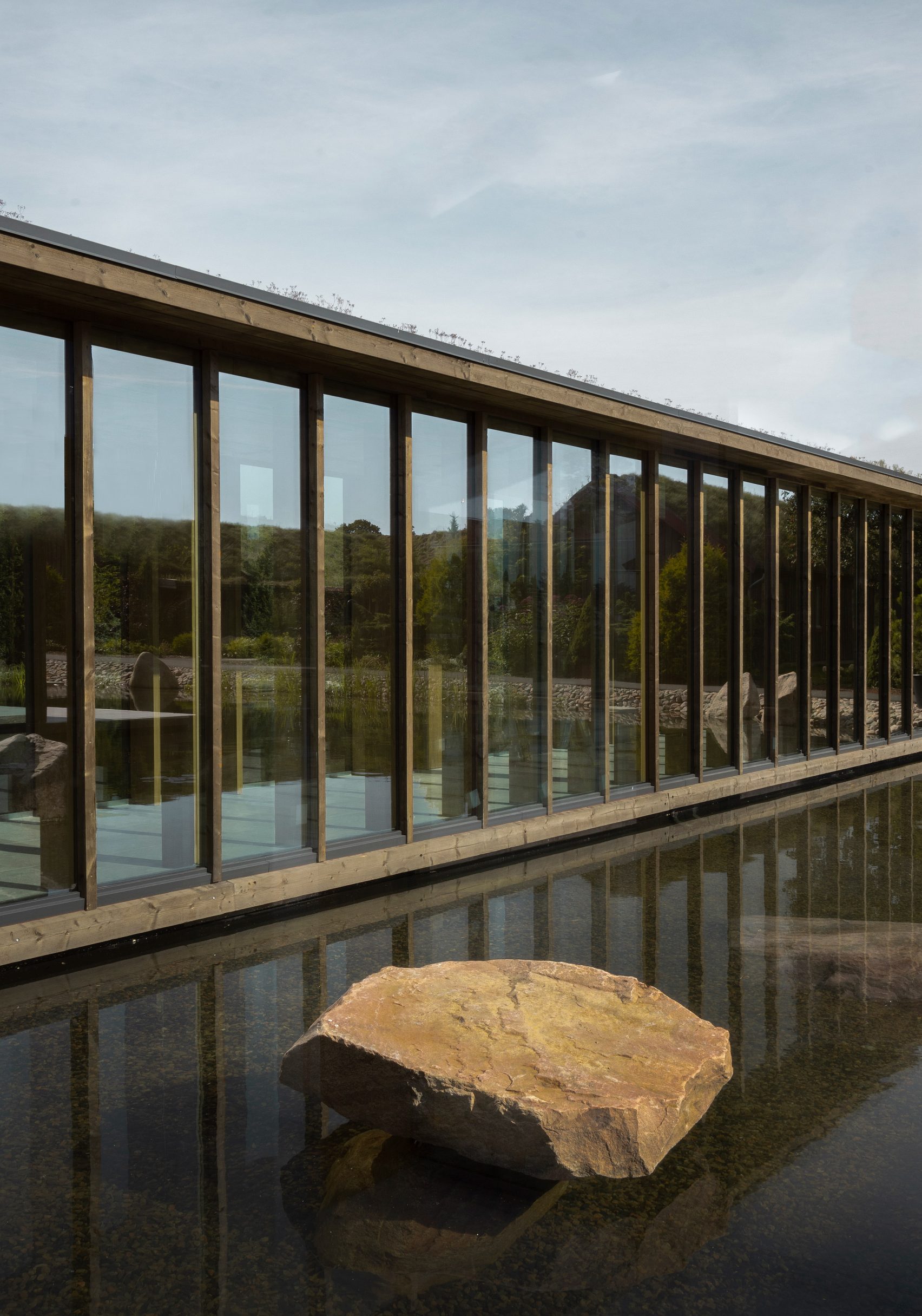 Norm Architects references Japanese temples for Sjöparken retreat