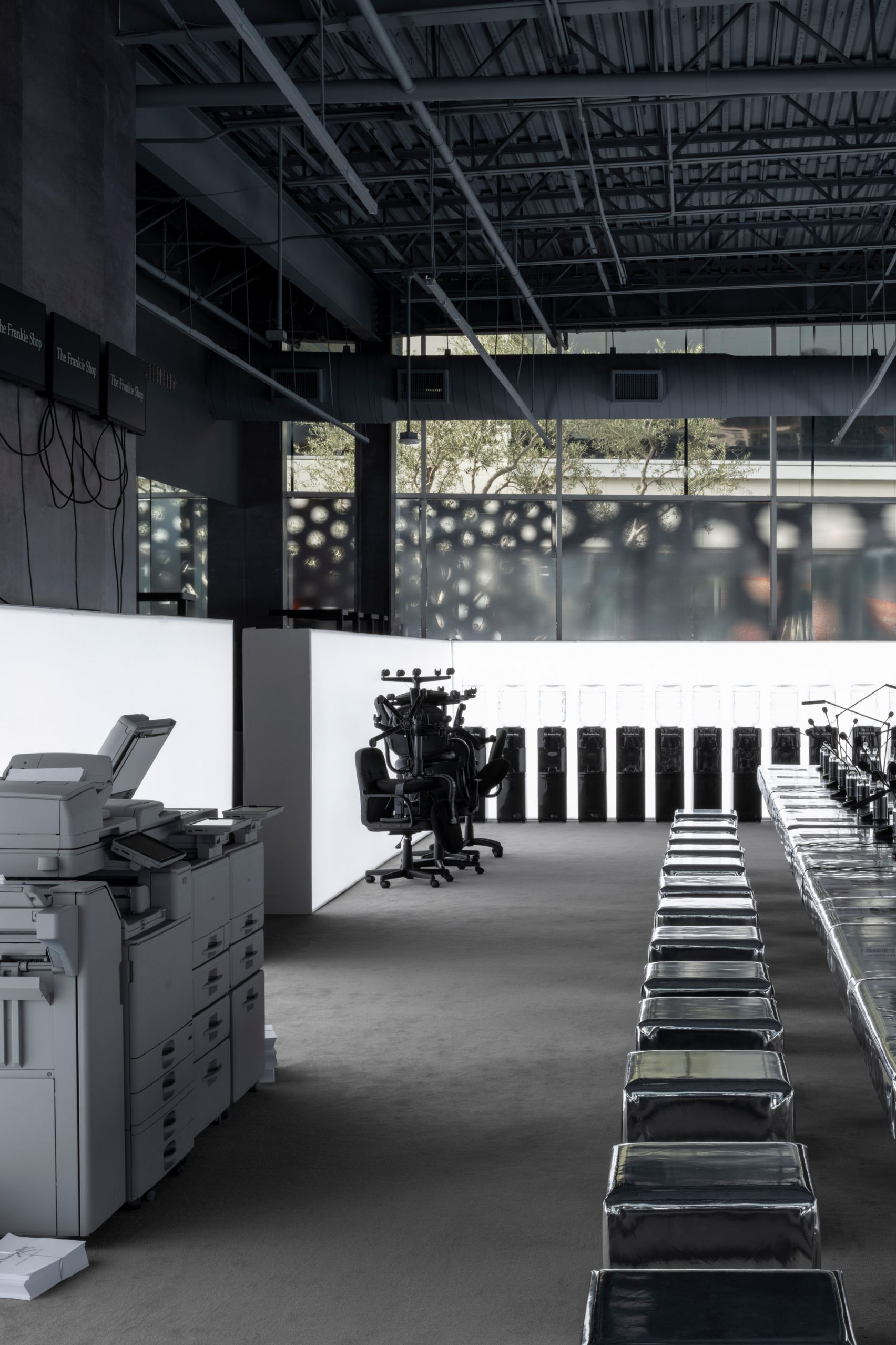 Crosby Studios creates office-themed installation for The Frankie Shop ...