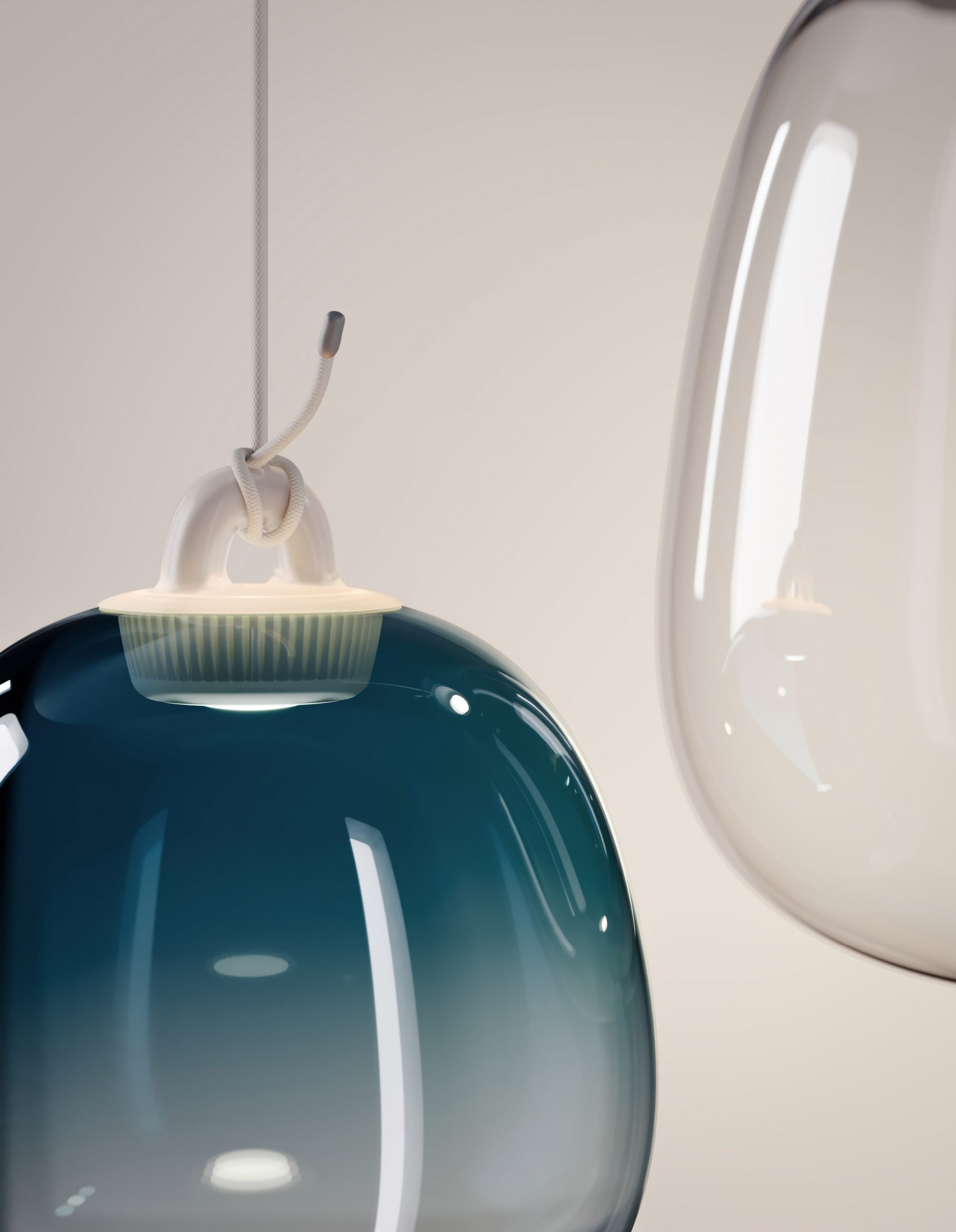 Oblò Pendant Light By Paola Navone For Lodes