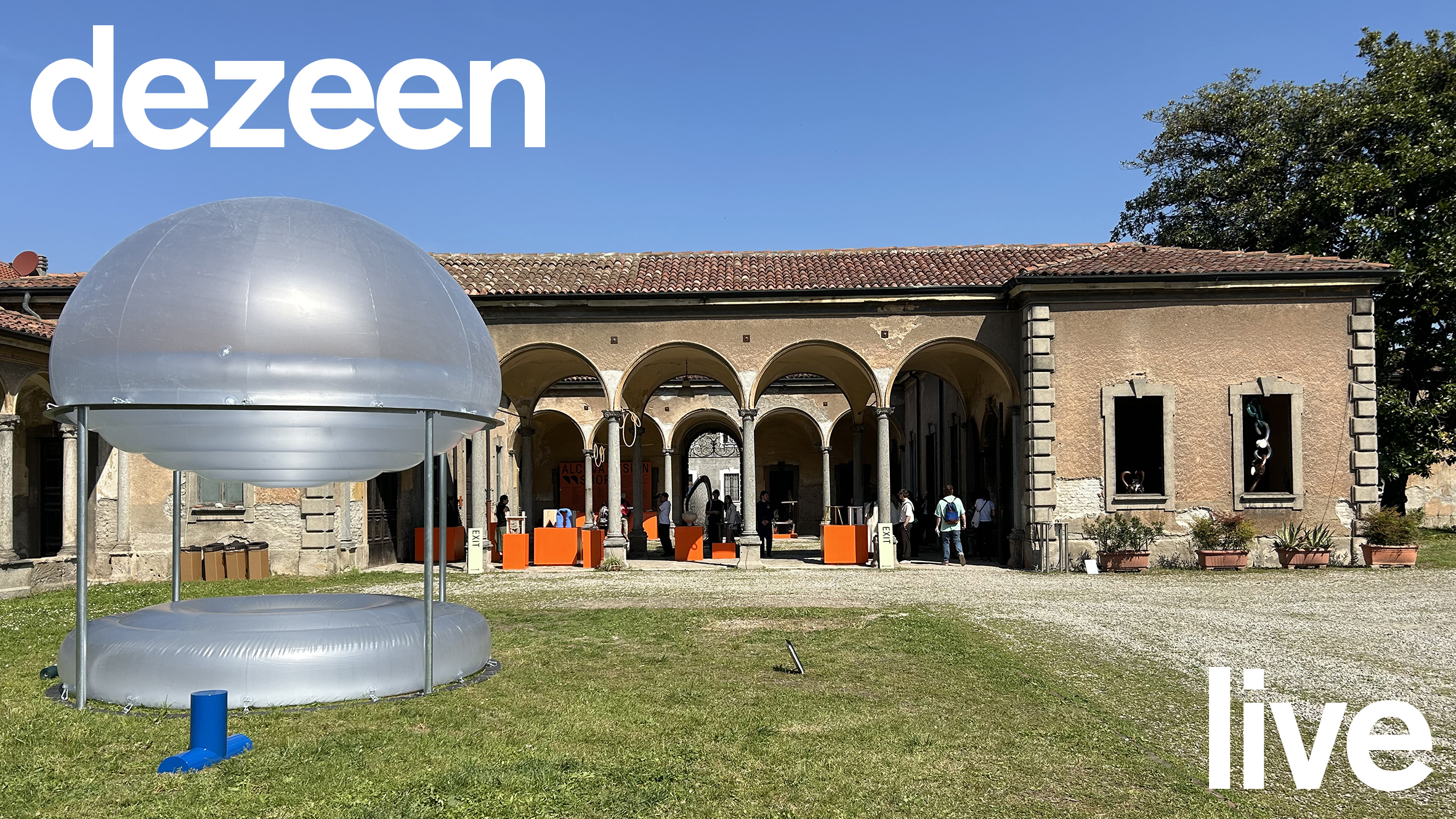 Dezeen LIVE reporting from Milan design week 2024