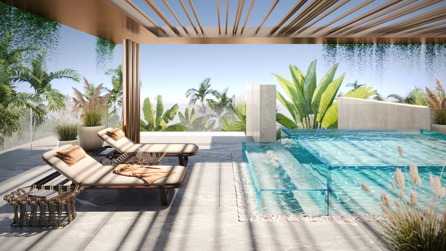 Mira Developments construye una laguna privada alrededor de la villa ...