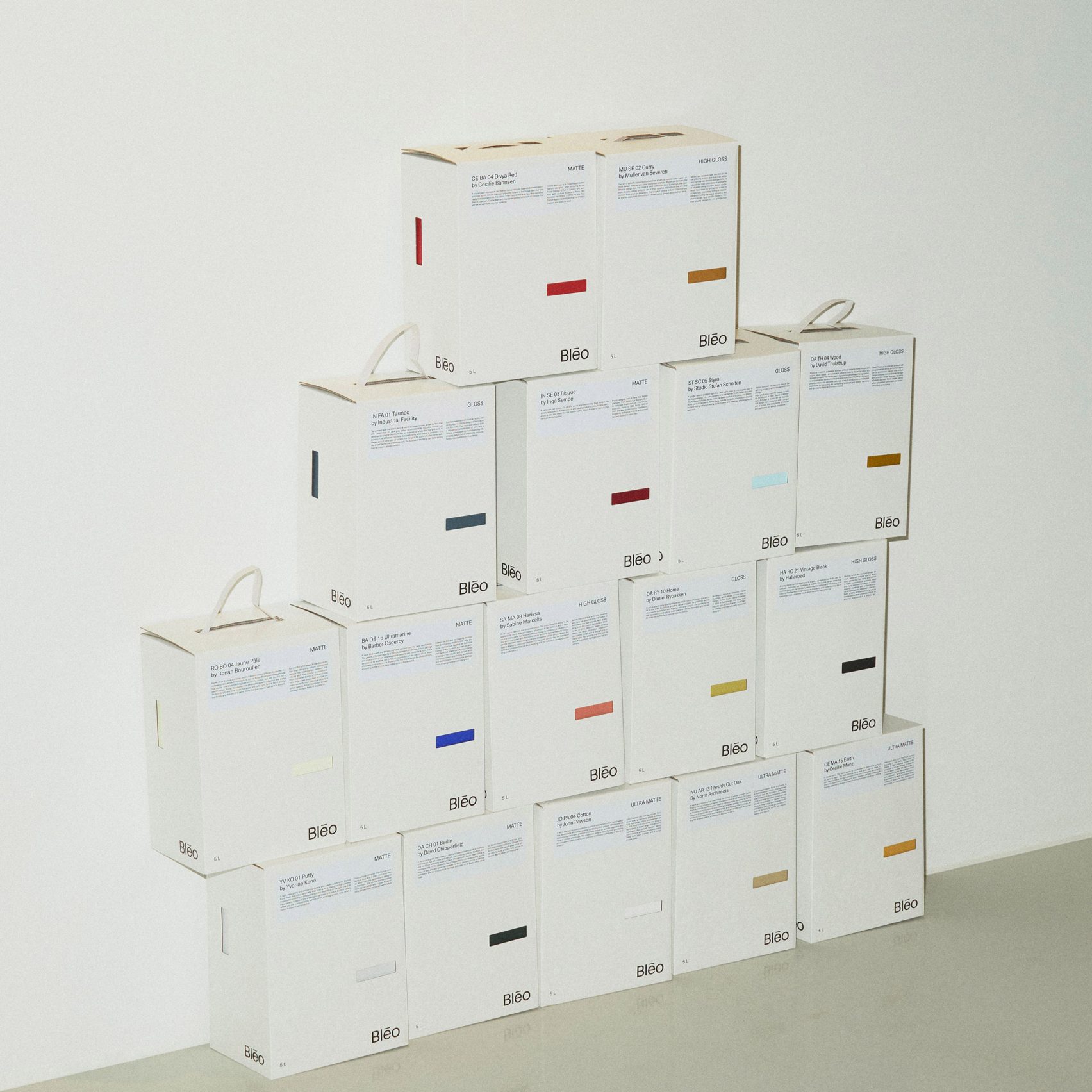 Paint by Blēo among six new products on Dezeen Showroom