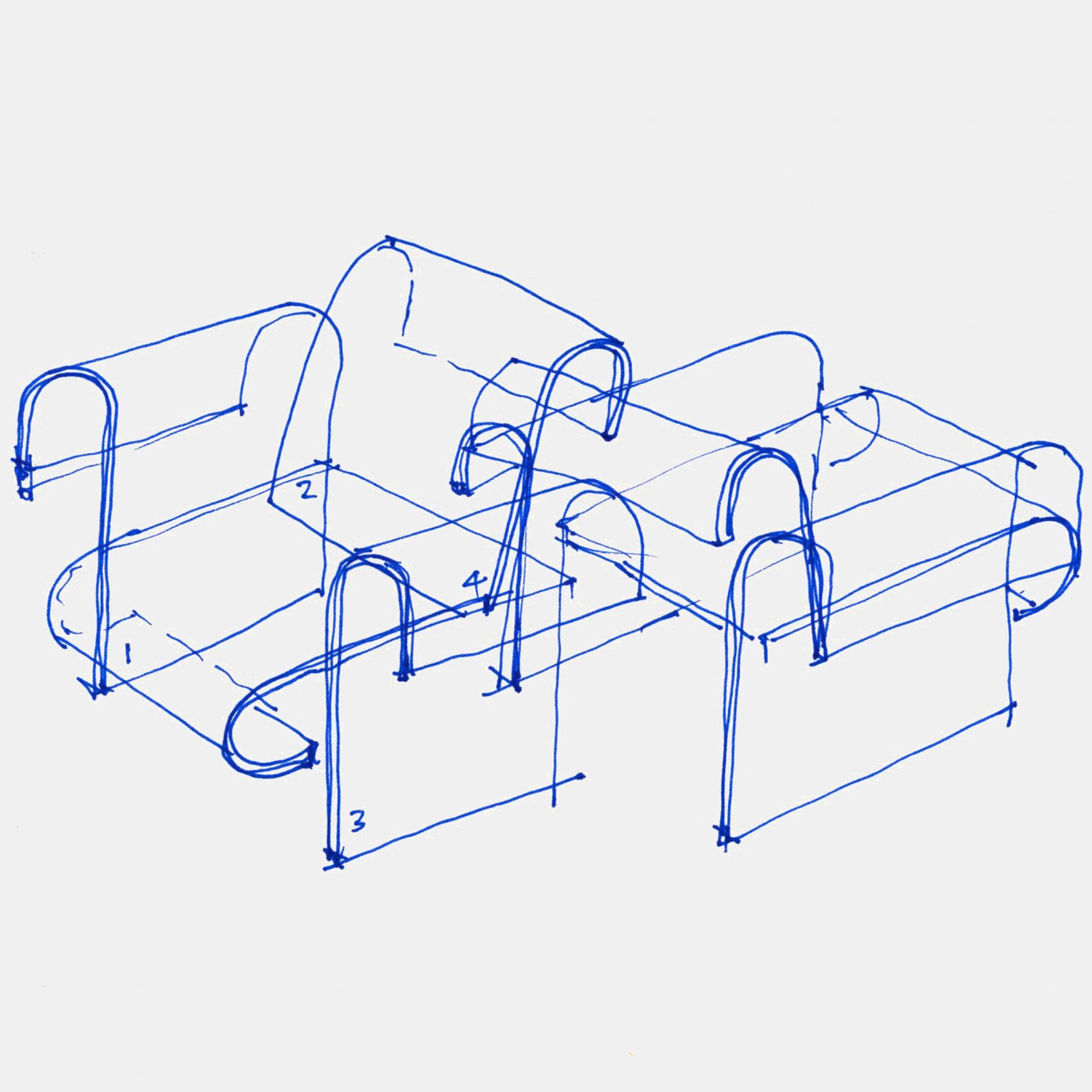 Sketches of Seating author reveals seven drawings of designer chairs