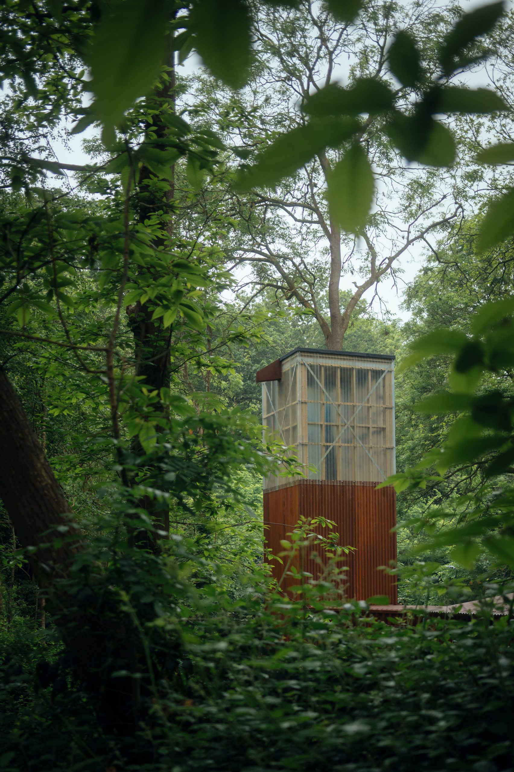 WonKy embraces reclaimed materials for woodland education centre in ...