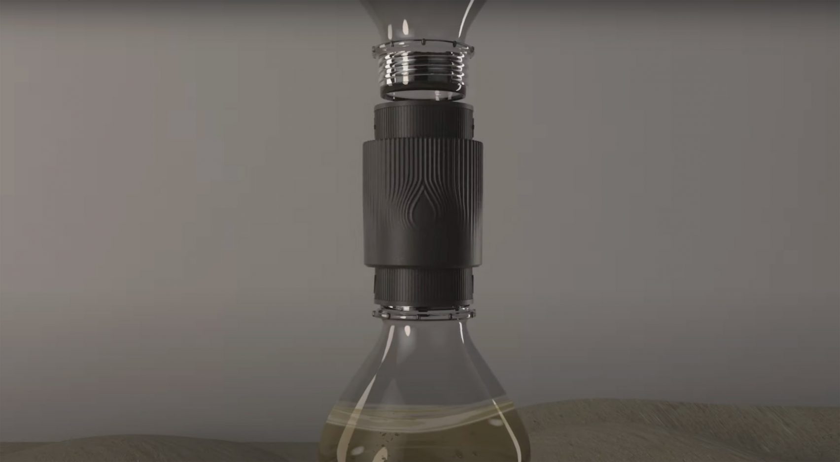 Filter Caps Transform Bottle Caps Into Handheld Water Treatment System