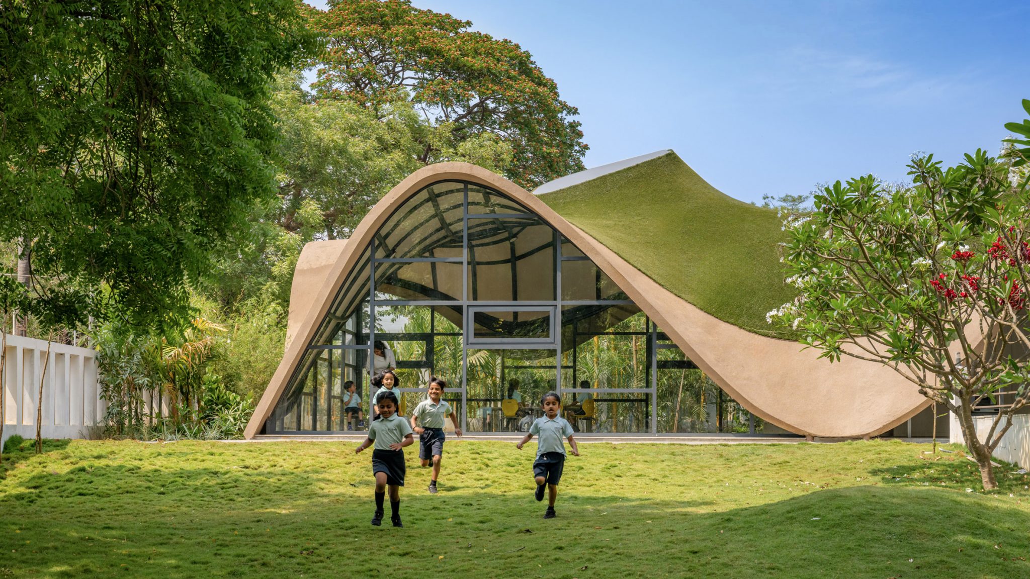 Andblack Design Studio designs preschool to "foster creativity and play"