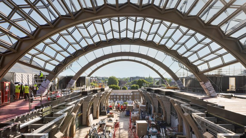 Heatherwick Studio and SPPARC's Olympia revamp nearing completion
