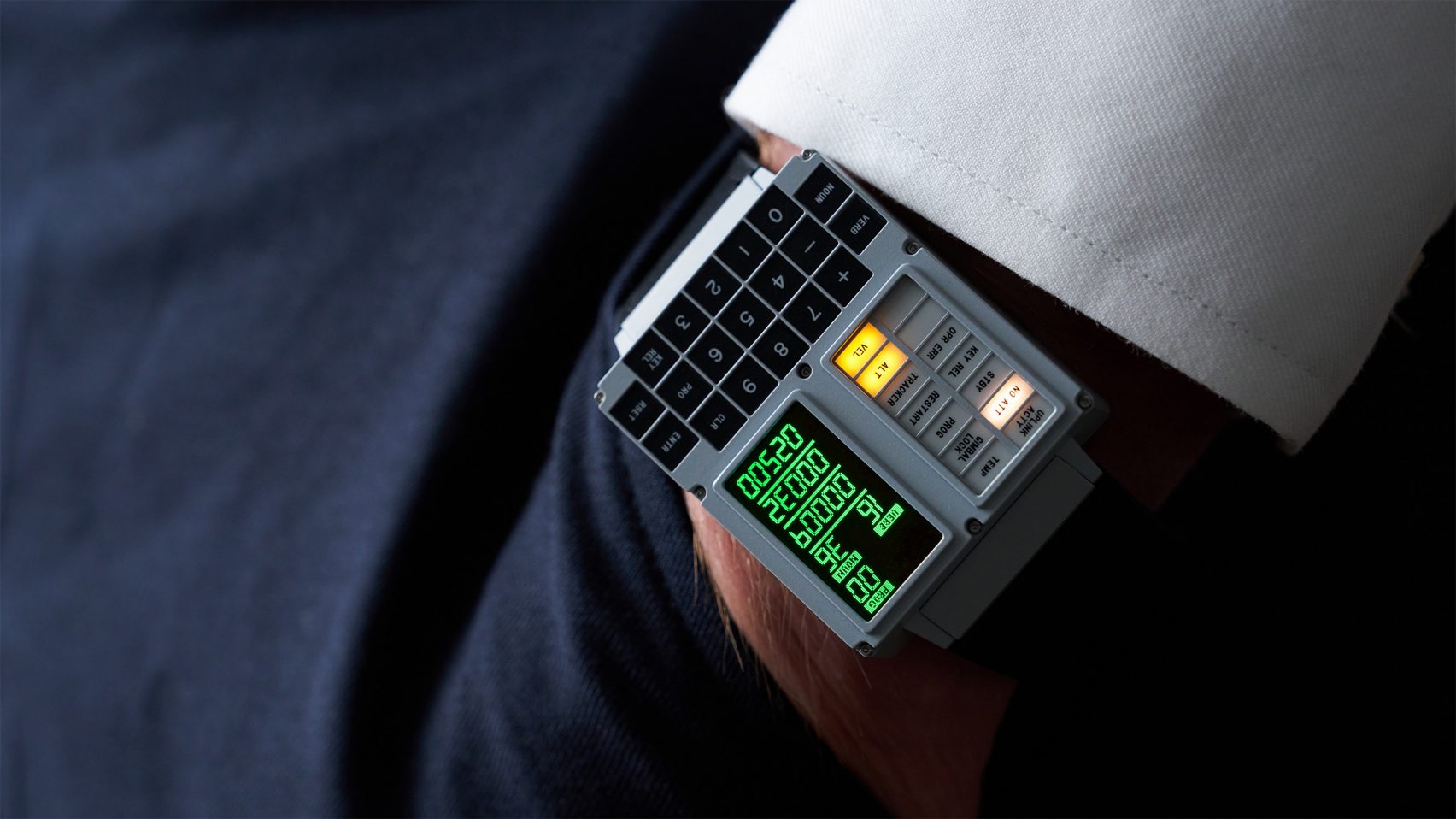 Dsky Moonwatch Brings Mini Apollo Space Computer To Peoples Wrists