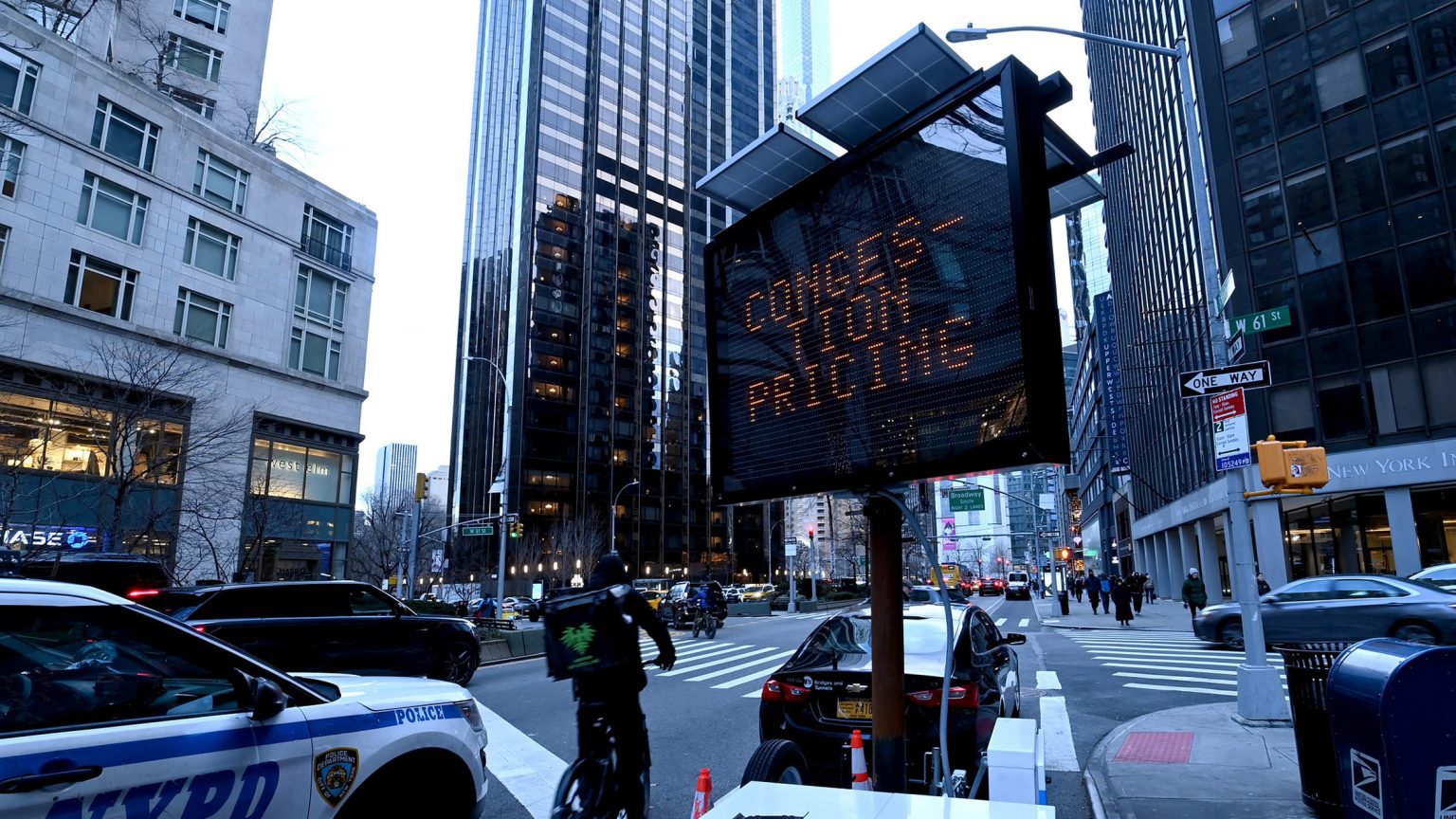 "Congestion pricing works" in New York say officials after a year