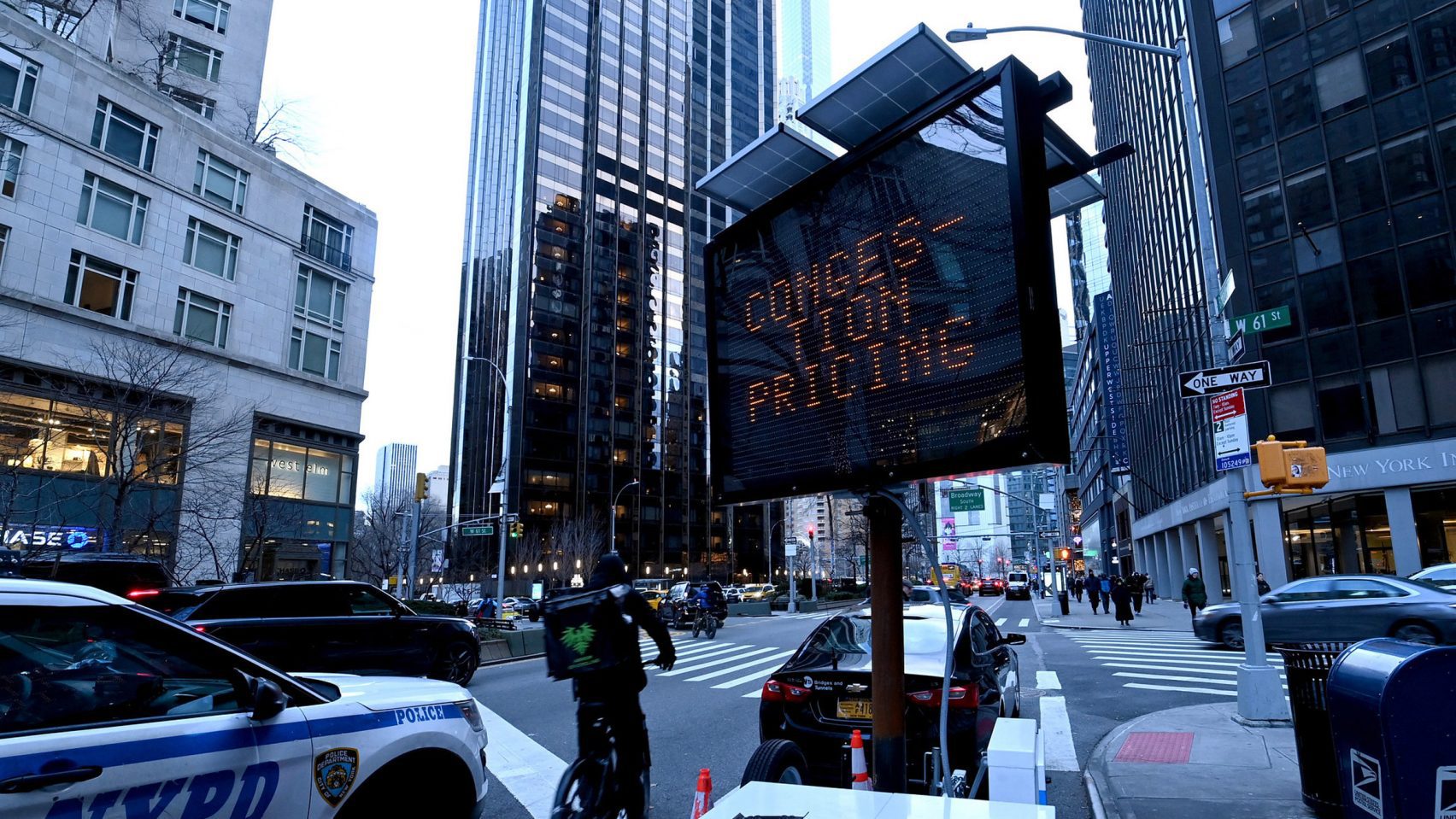 "Congestion pricing works" in New York say officials after a year