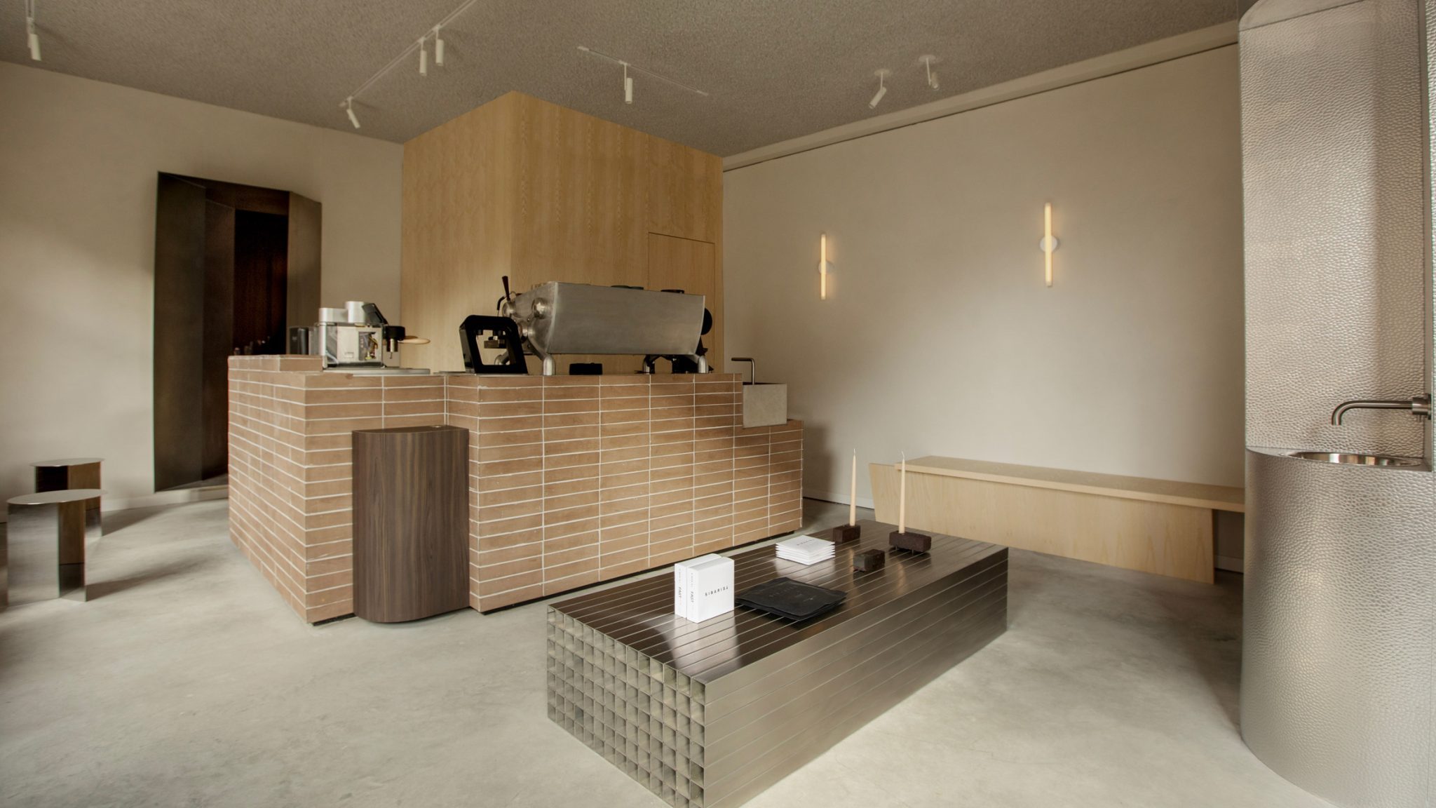 DAK Coffee Roasters showroom feels like "stepping into a coffee cup"