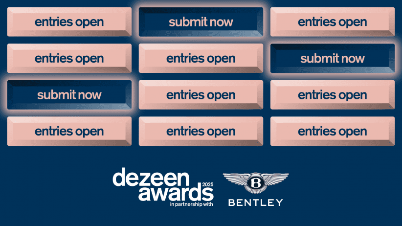 Dezeen Awards 2025 standard entry is now open