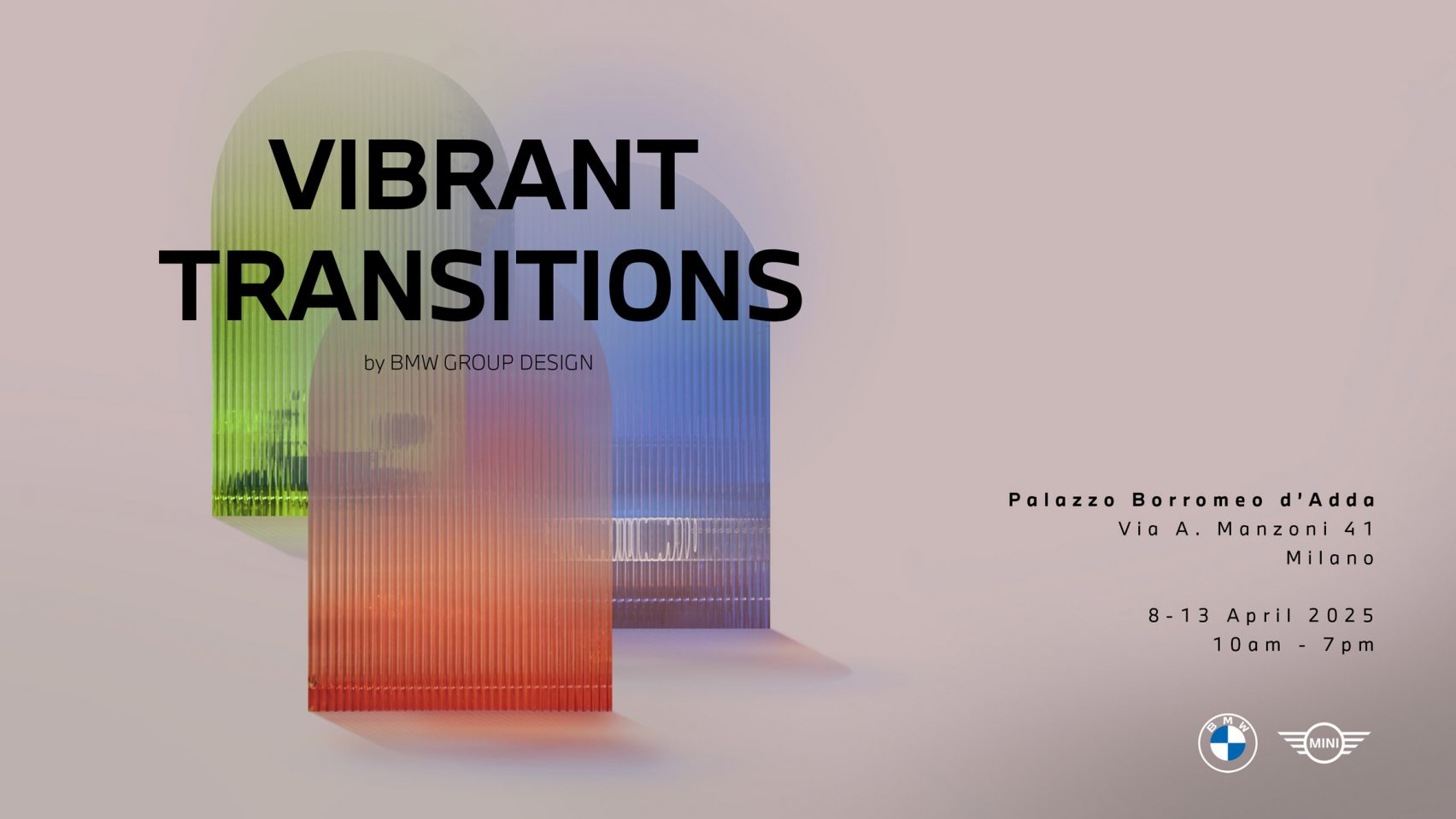 Vibrant Transitions by BMW Group Design | Dezeen Events Guide