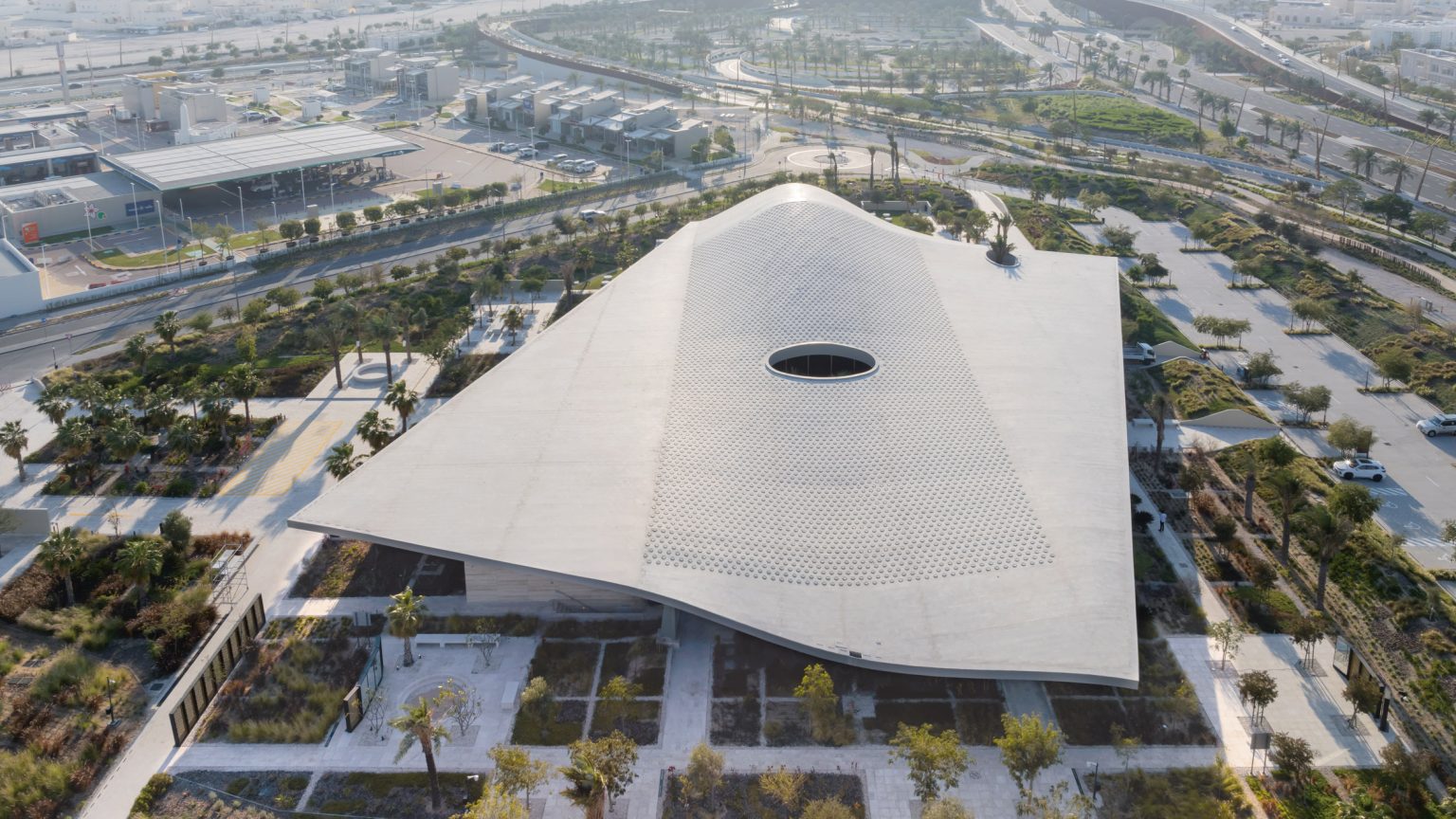 Sculptural roof tops women's mosque in Qatar by Diller Scofidio + Renfro