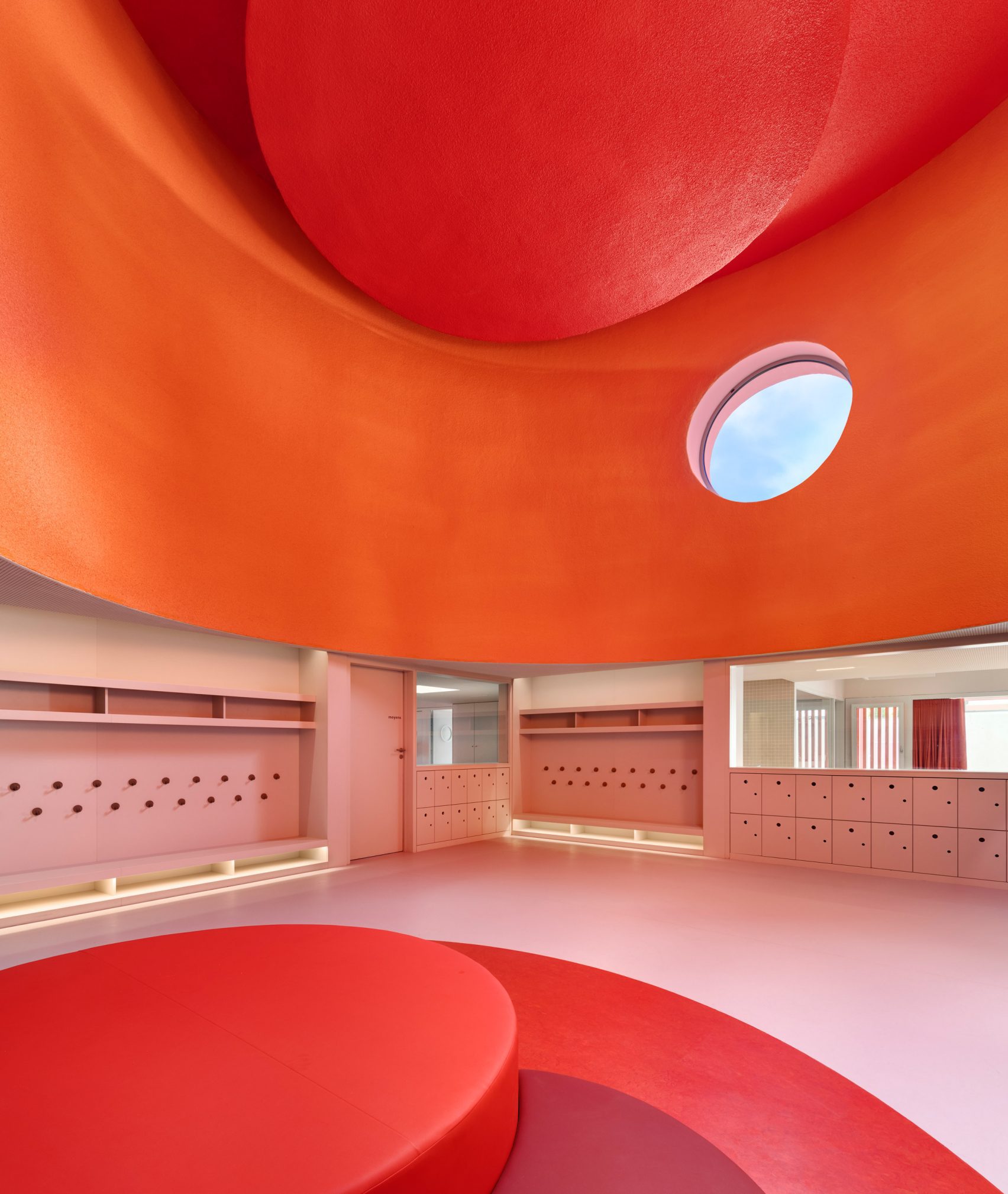 Dominique Coulon And Associés Creates Colour Blocked Creche In France