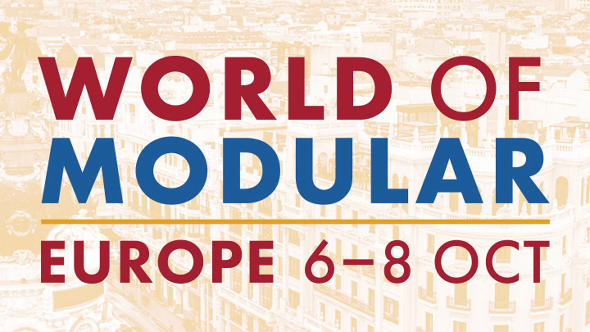 World of Modular Europe 2025 | Dezeen Events Guide