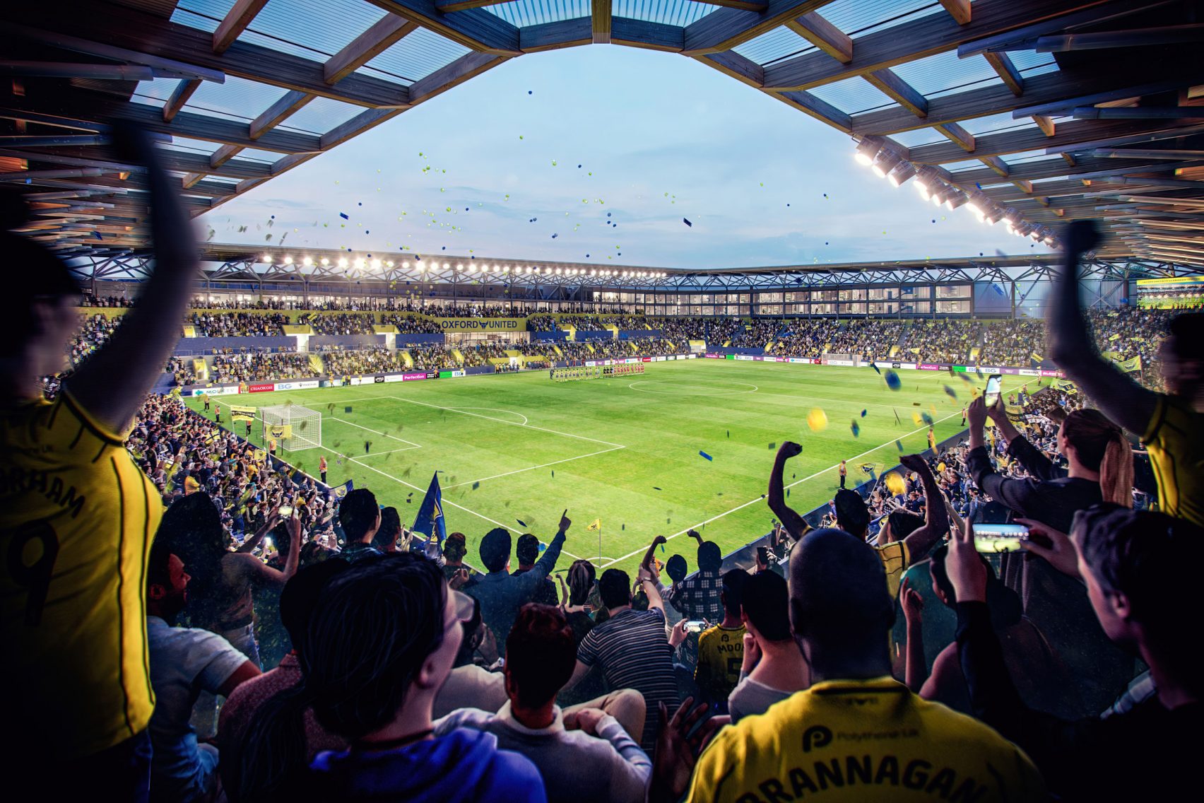 UK's "first all-electric football stadium" set to be built for Oxford ...
