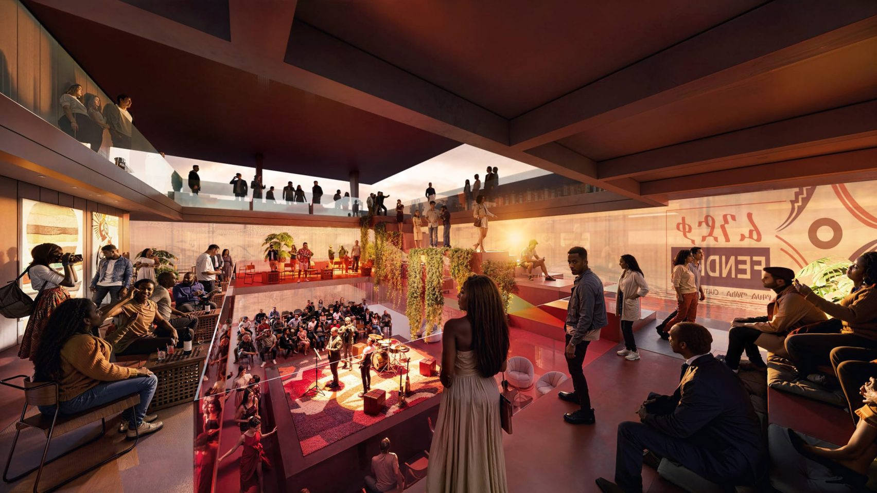 Carlo Ratti presenta el diseño del Great Fendika Cultural Center ...
