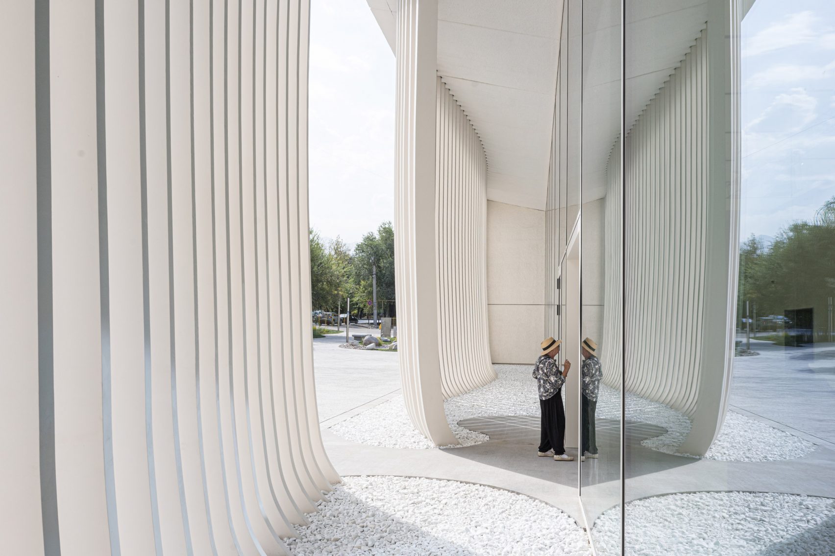 Asif Khan converts Soviet cinema into cultural centre in Kazakhstan