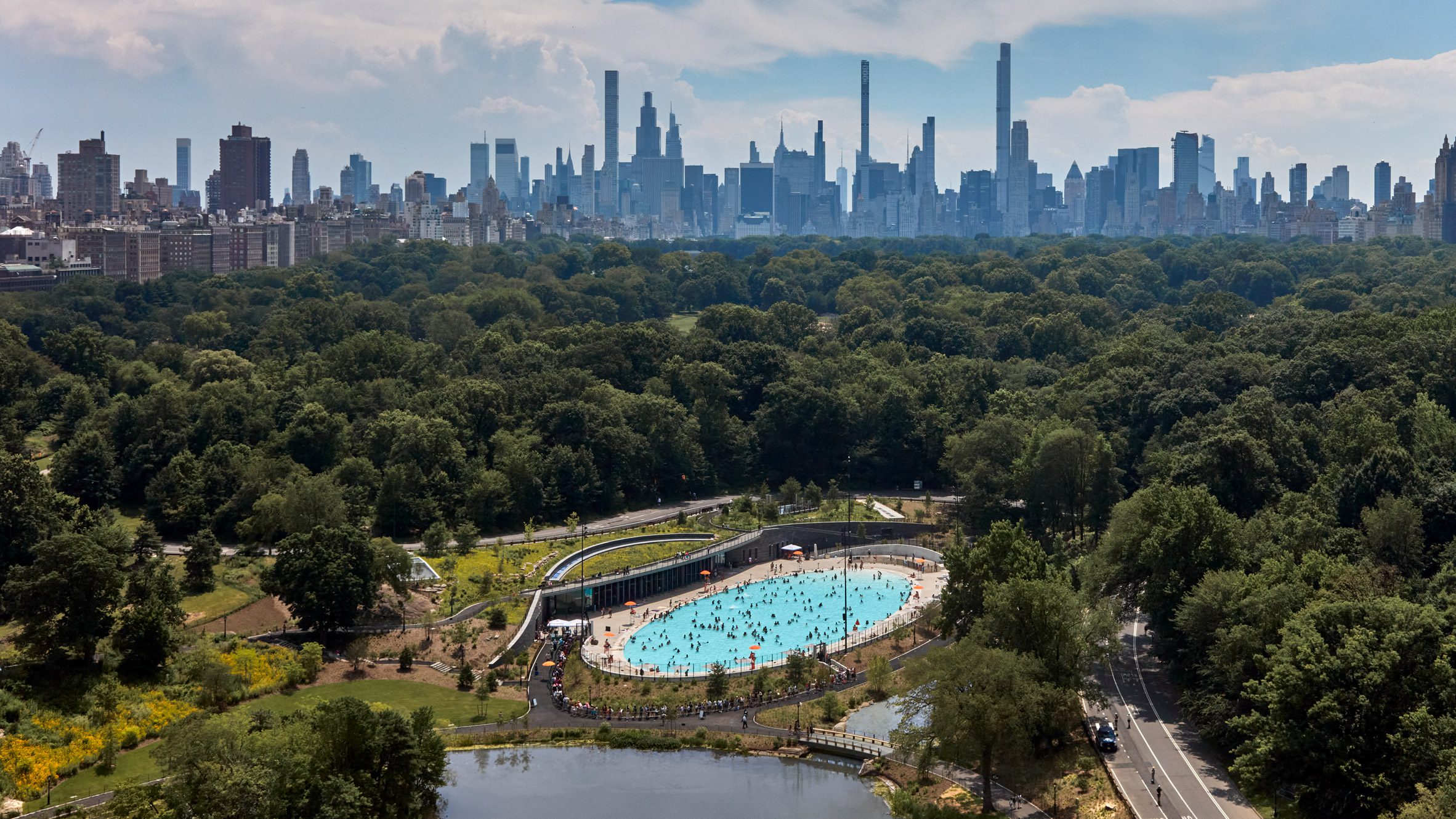 Harlem Meer is "ultimate fusion of landscape and architecture"