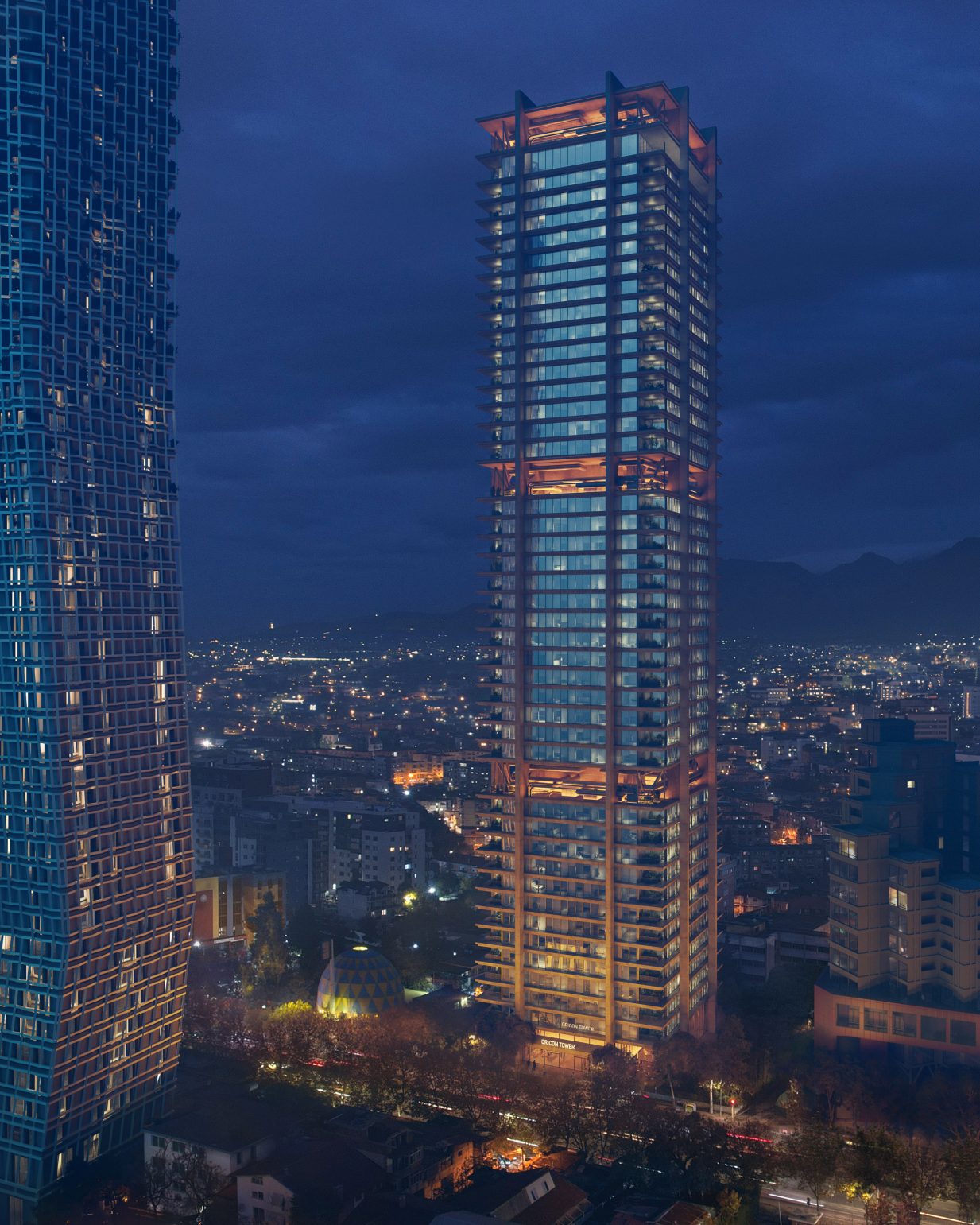 Eduardo Souto de Moura and OODA design gridded Tirana skyscraper as ...