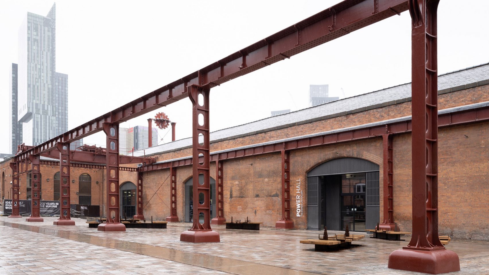 Carmody Groarke completes Power Hall gallery overhaul in Manchester