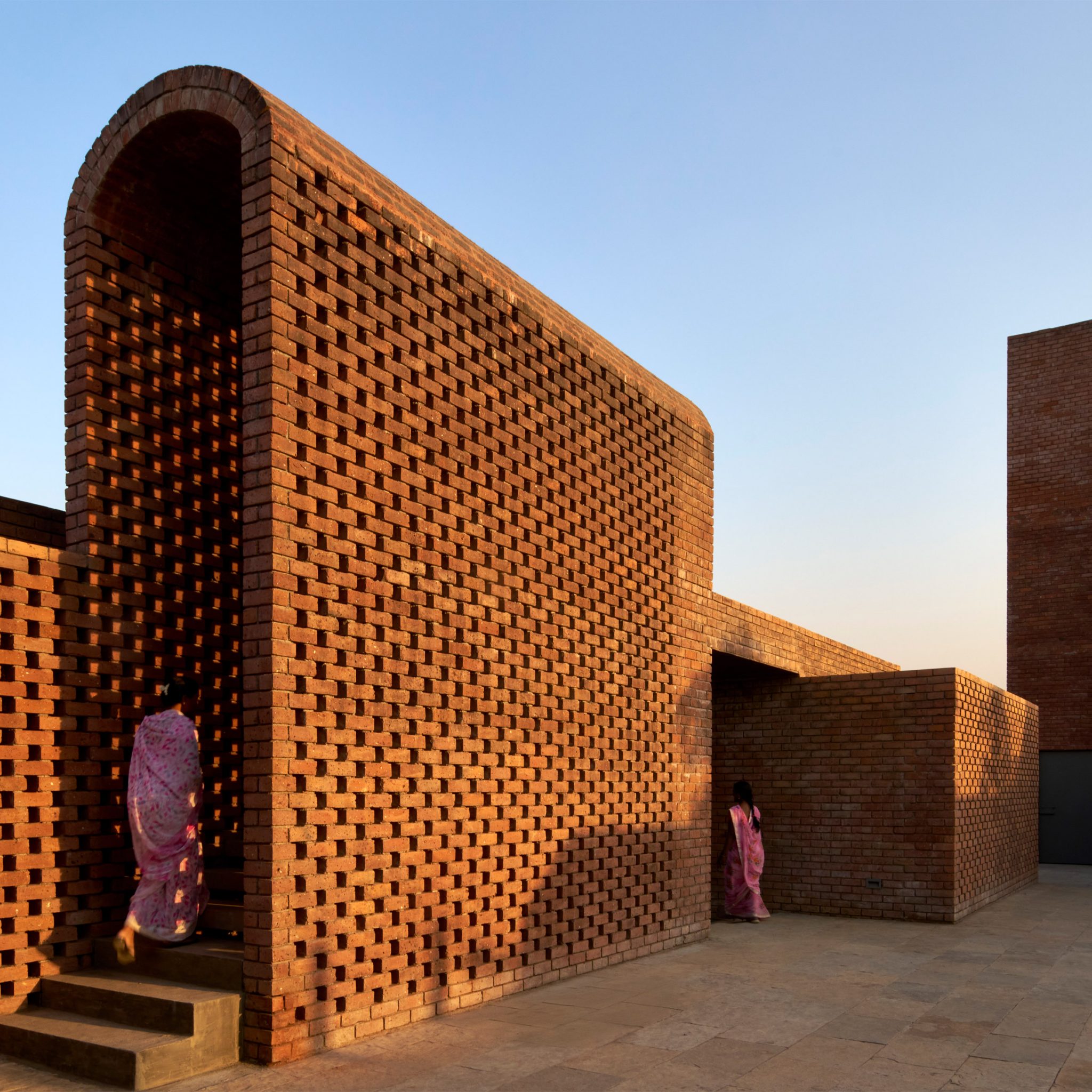 Sanjay Puri Architects Completes Spiral Nokha Village Community Centre