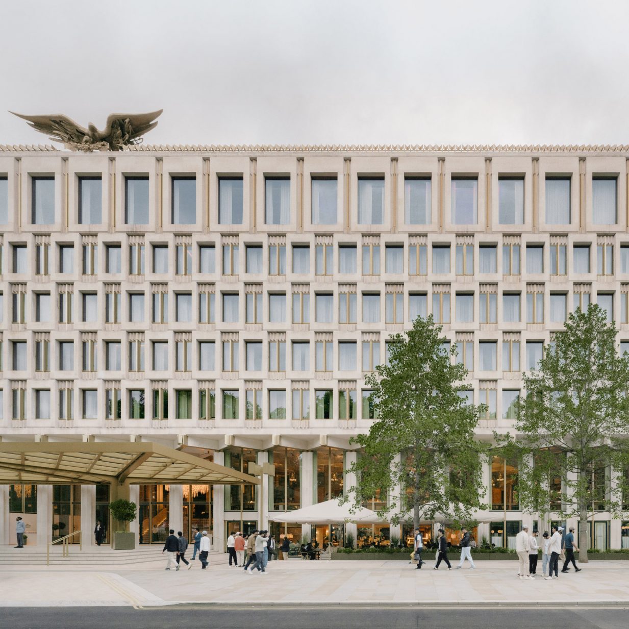 House by David Chipperfield designed as "large earthwork"