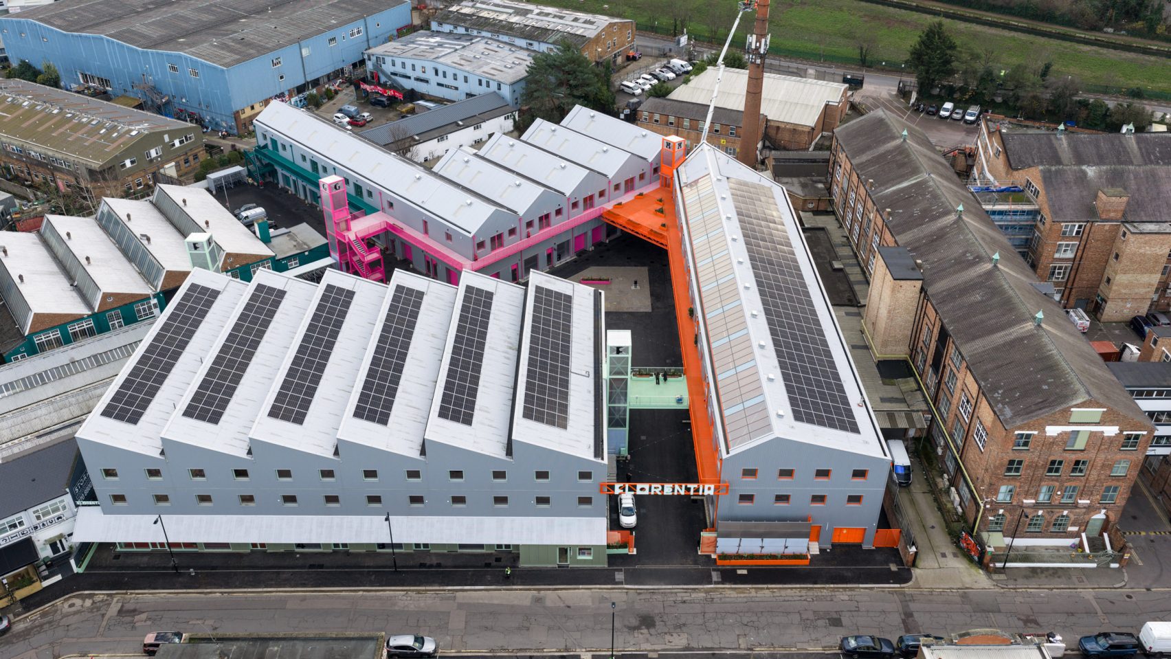 Turner Works transforms warehouse complex into Florentia Village