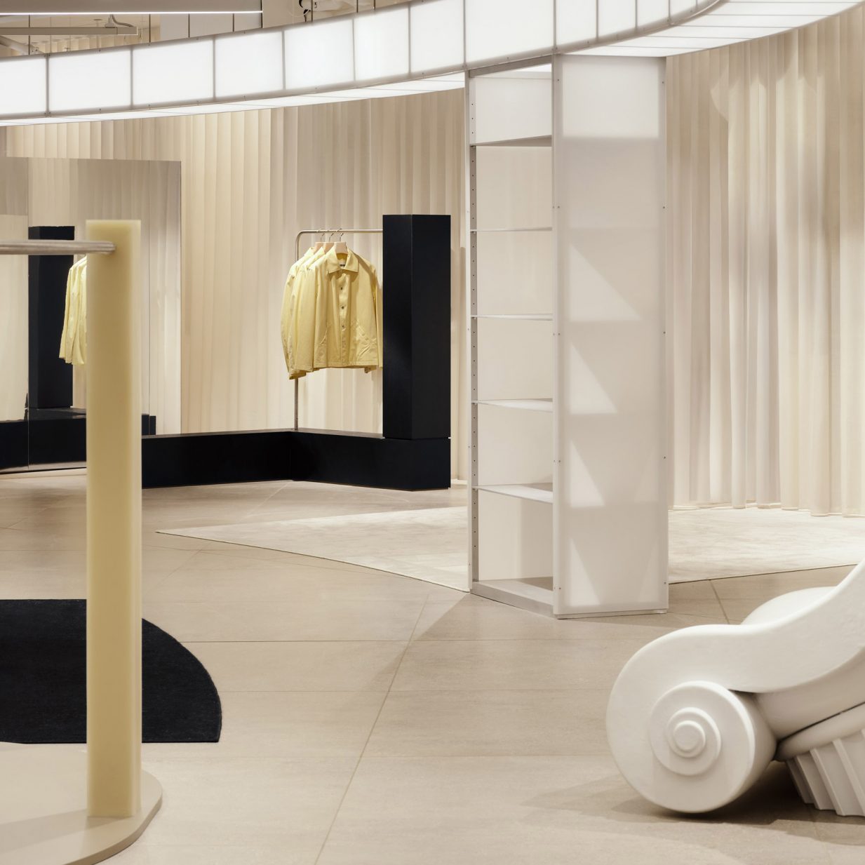 Tutto Bene creates "gallery-like" fashion floor at Globus Basel ...