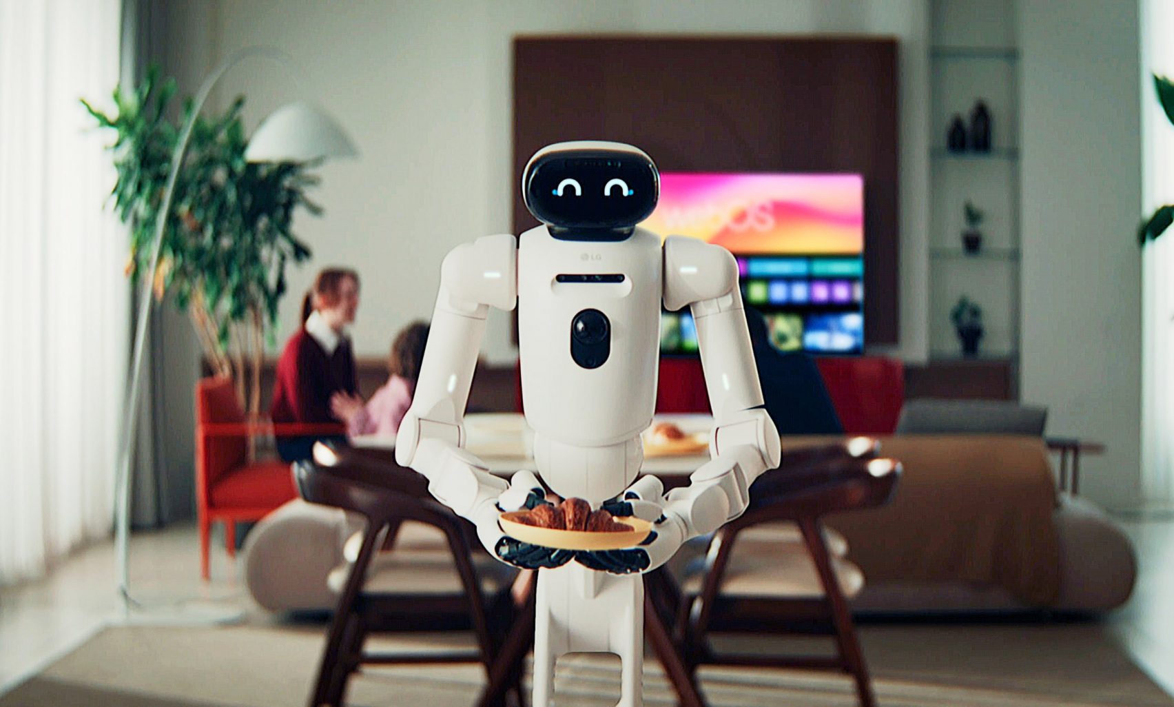 LG creates AI-powered robot to make "housework a thing of the past"